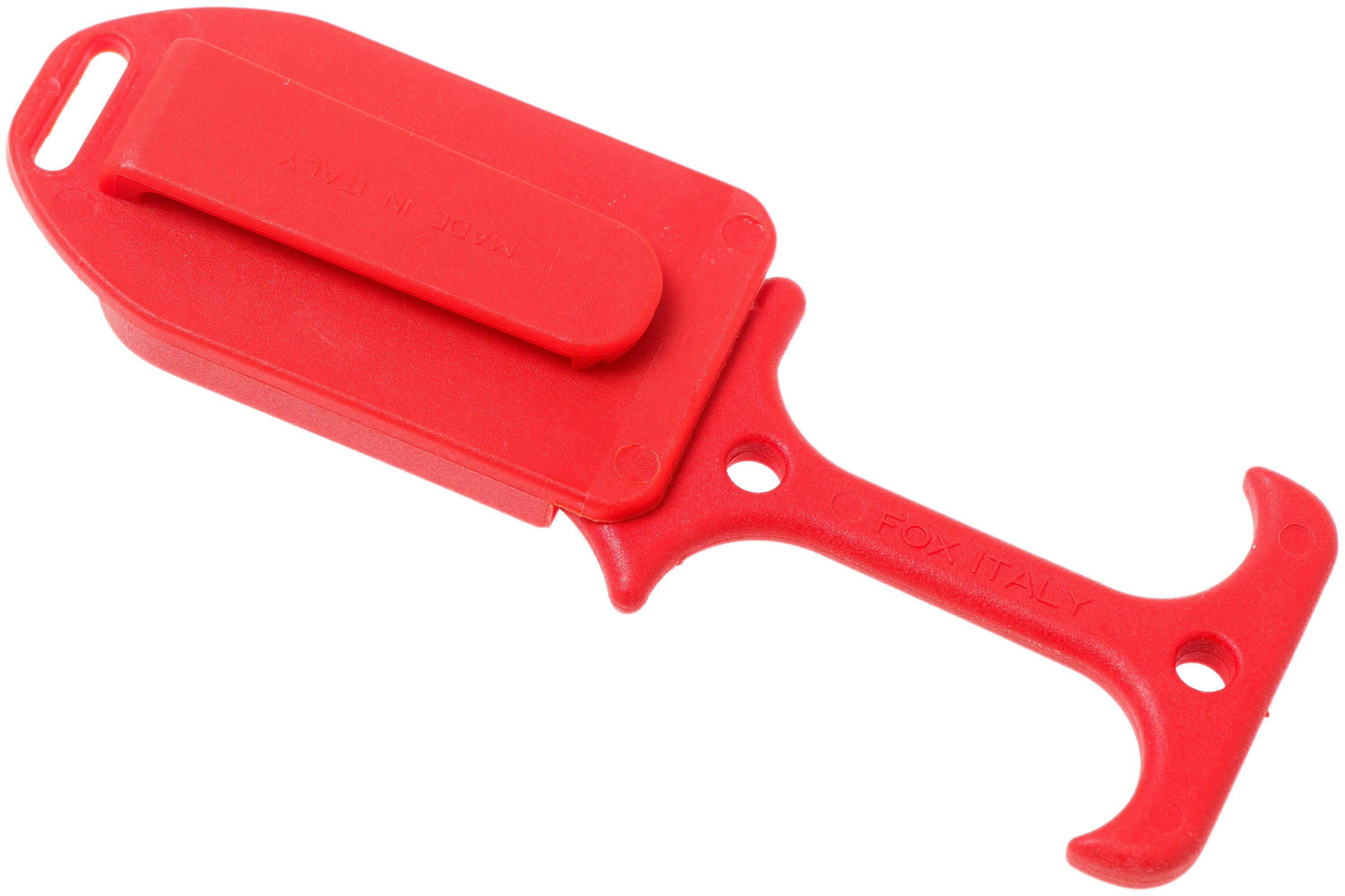 Fox R.T. 2 Airborne Emergency Tool Red FX-64022RD seatbelt cutter ...