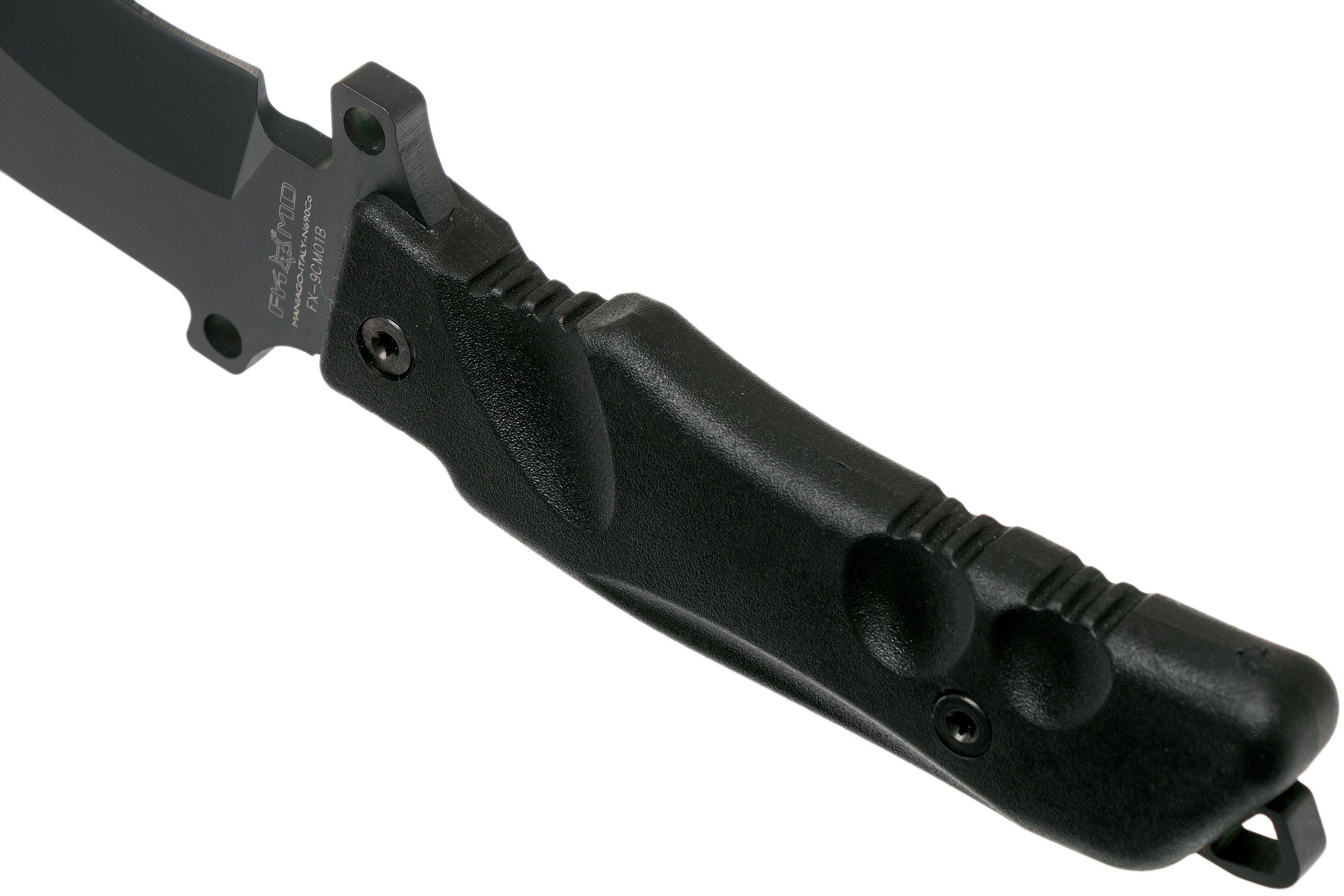Fox Knives Tracker Utility Camp & Sniper Knife FX-9CM01B survival knife ...