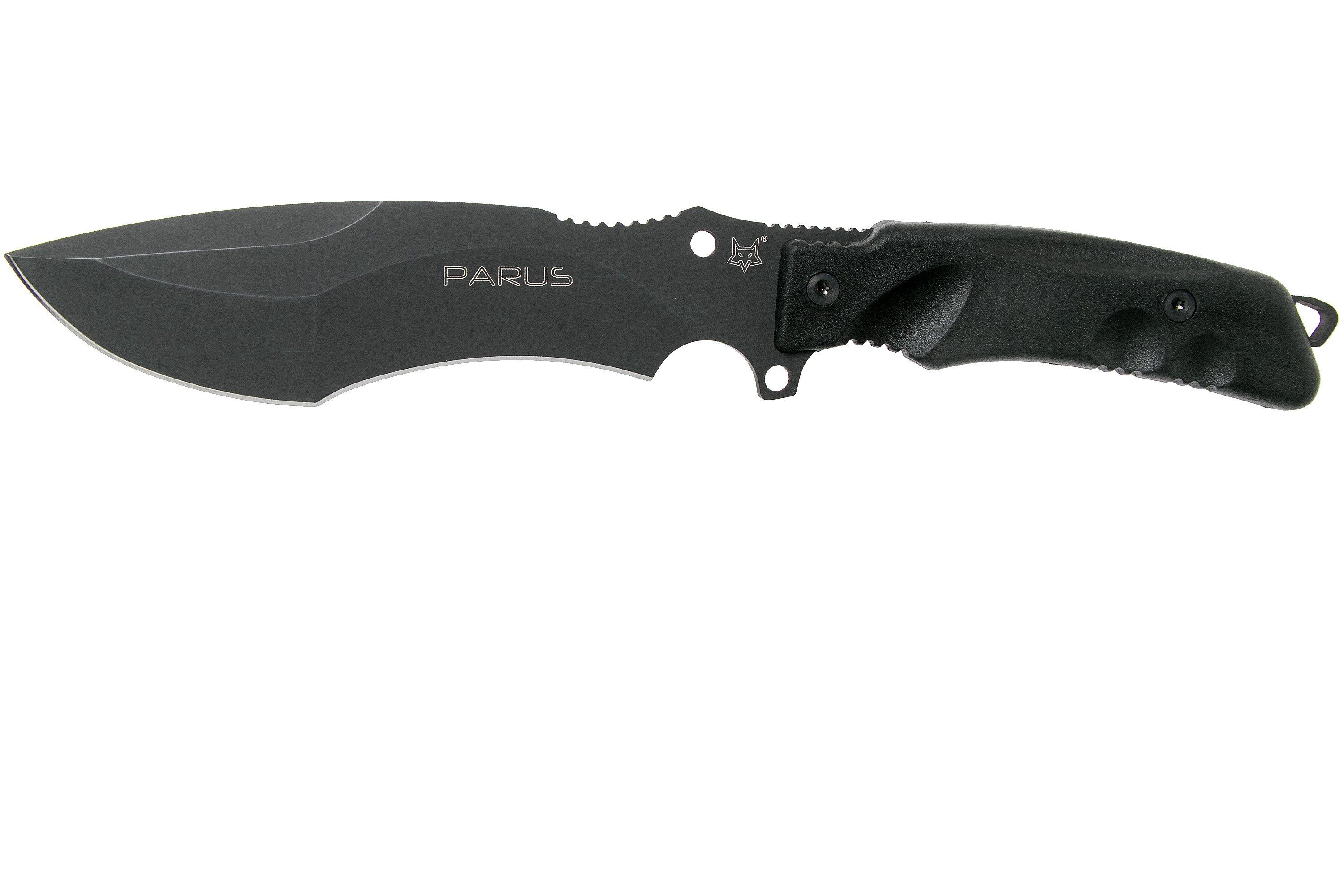 Fox Knives Parus FX-9CM06 survival knife with survival kit ...