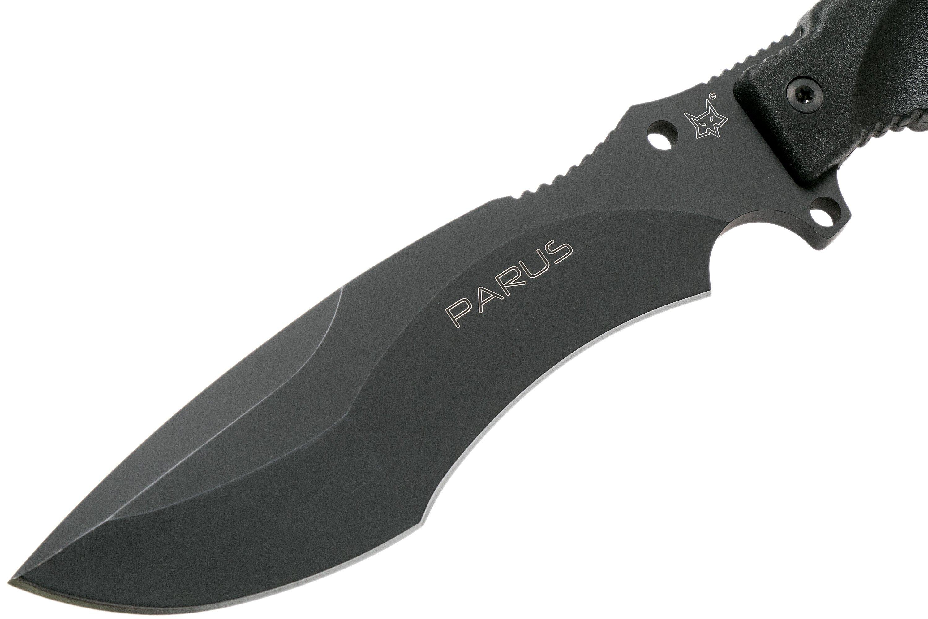 Fox Knives Parus FX-9CM06 survival knife with survival kit ...