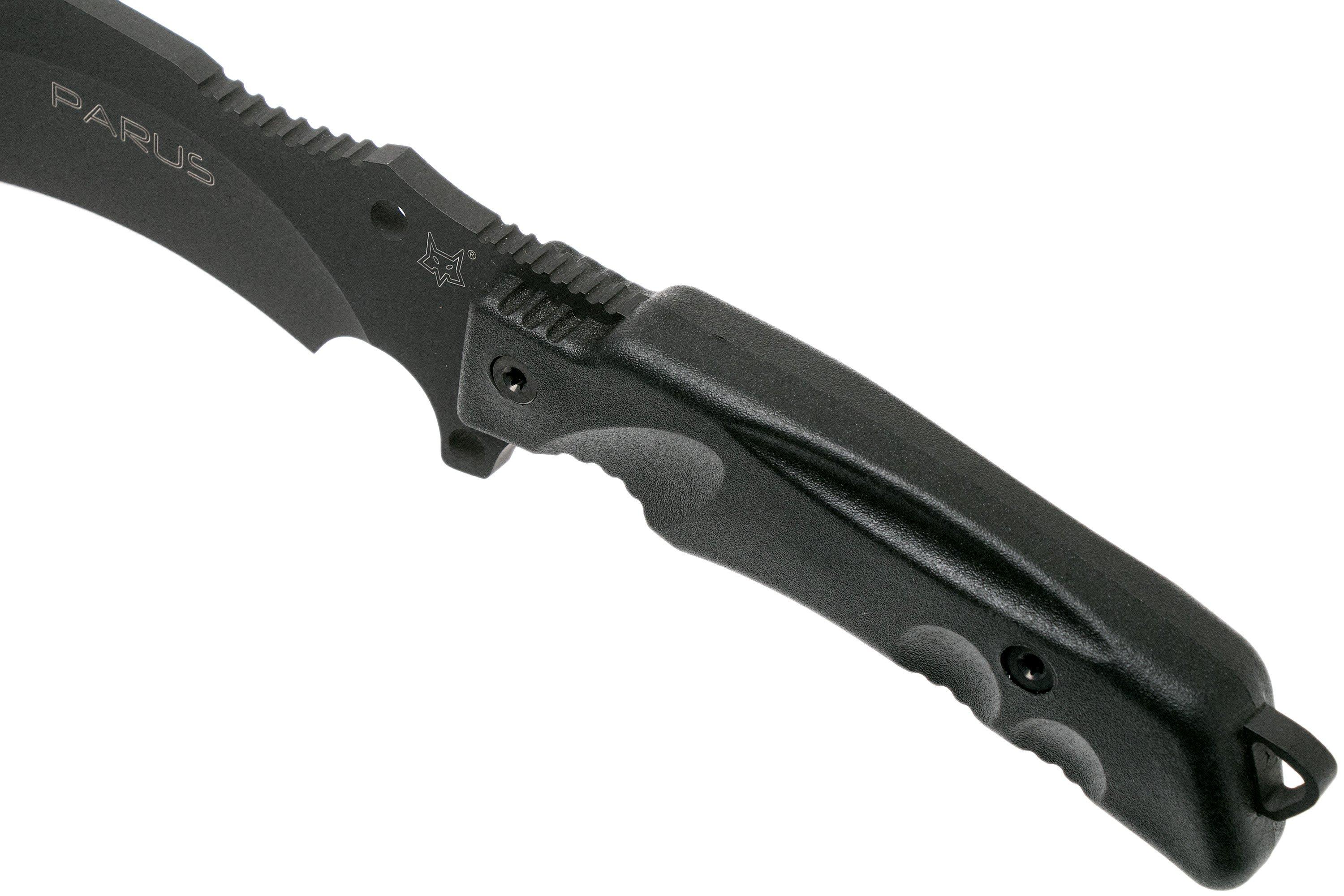 Fox Knives Parus FX-9CM06 survival knife with survival kit ...