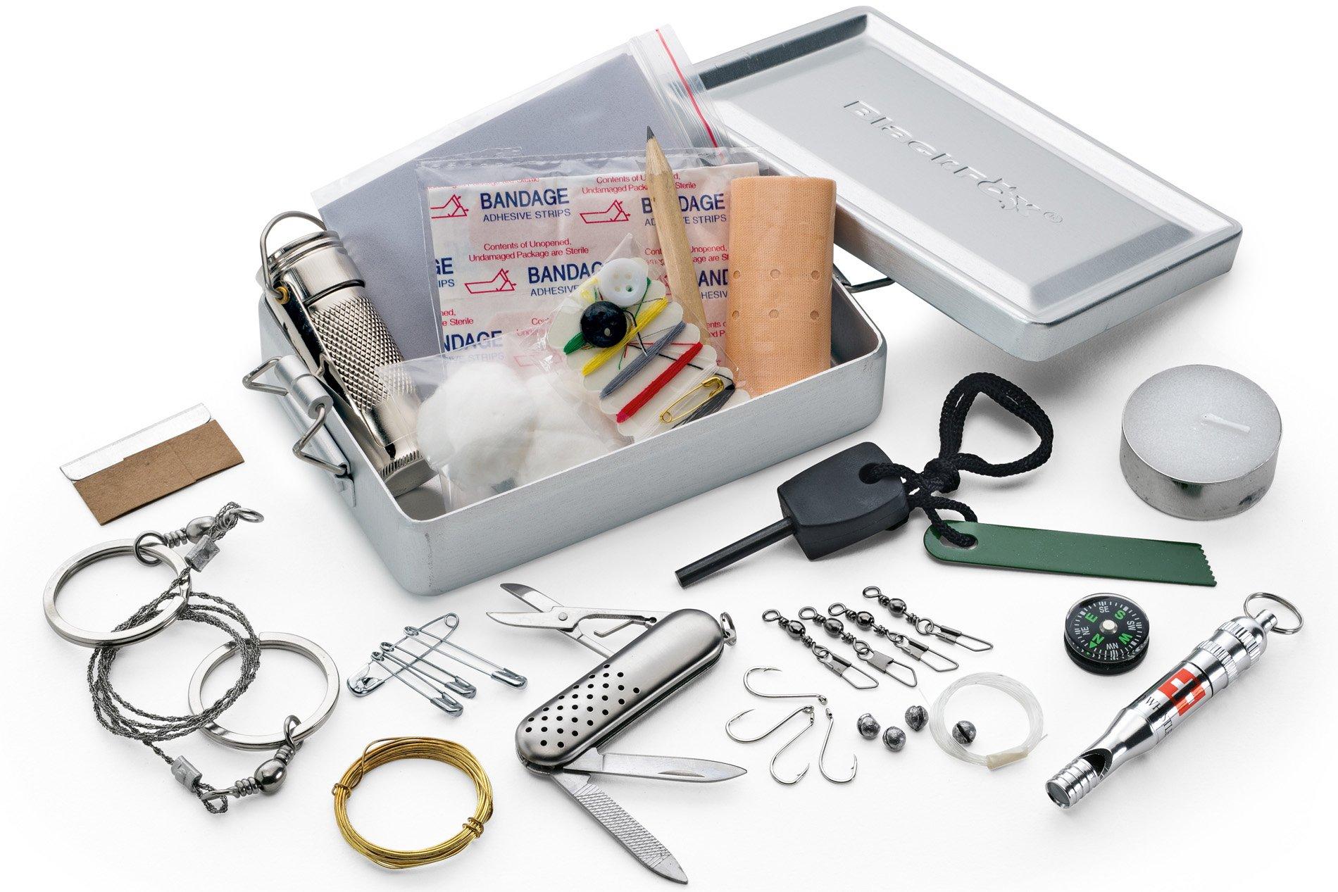 Fox Knives Parus FX-9CM06 survivalmes met survivalkit | Voordelig kopen ...