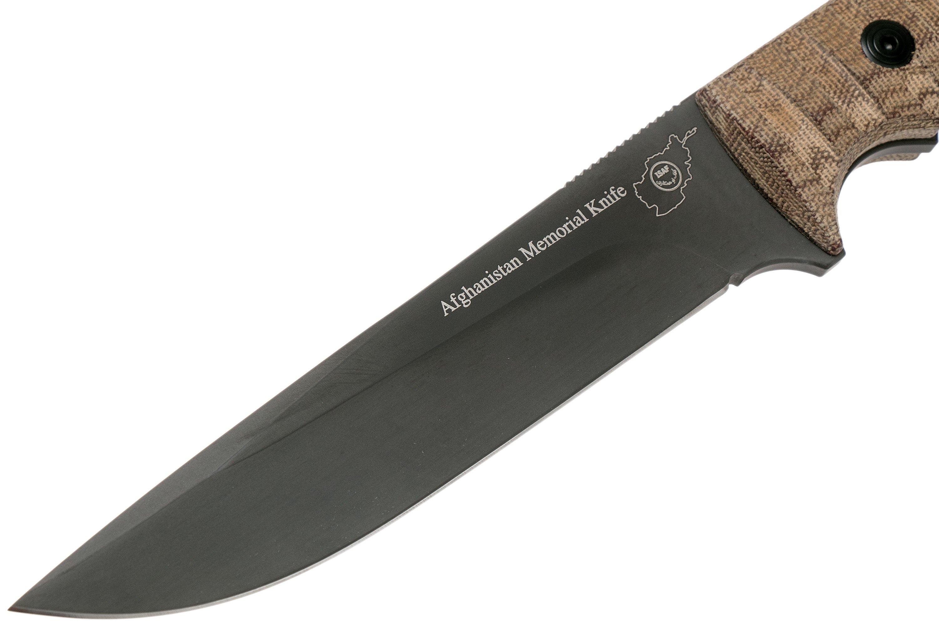 Fox Knives Afghanistan Memorial Knife AMK-279 survival knife, Hill ...