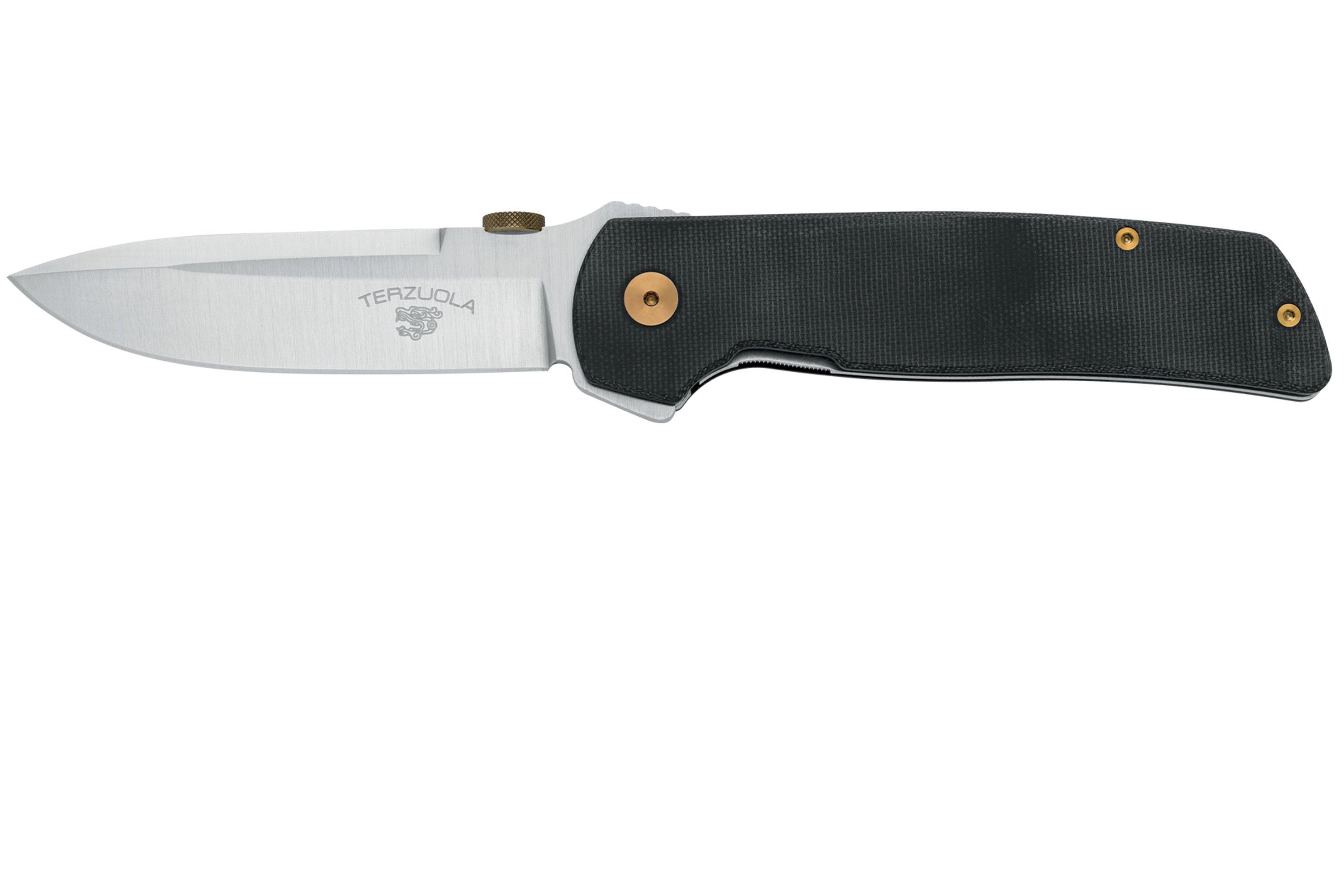 Fox Knives Original Gangster FX-ATC-OG01-LMB Black Micarta, Satin CPM ...