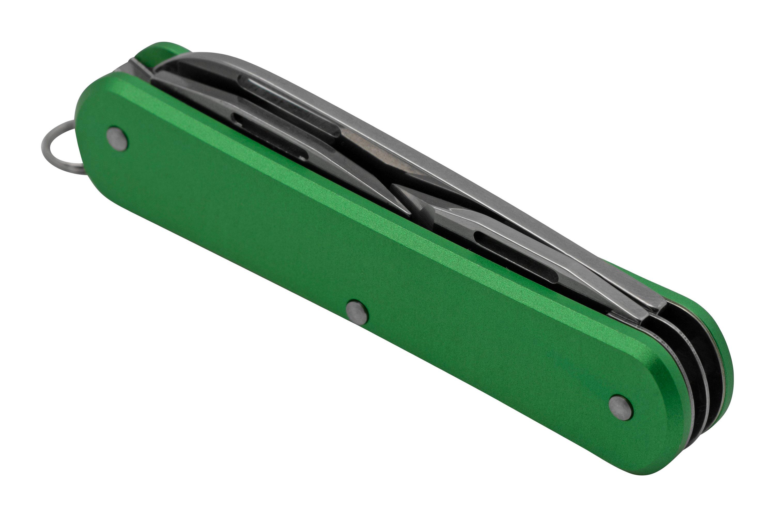 FOX Vulpis 3-Tools FX-VP130-3OD, N690Co, Aluminium OD Green, Zwitsers ...