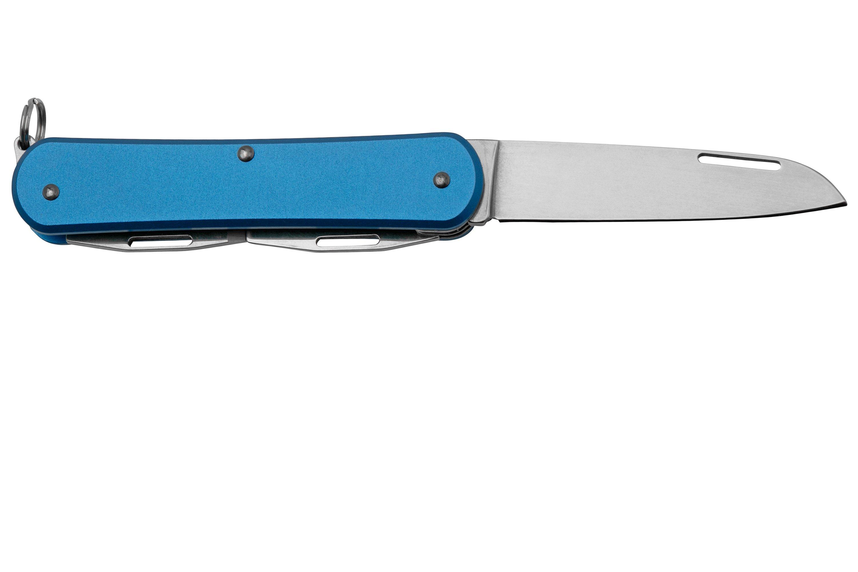 FOX Vulpis 3-Tools FX-VP130-3SB N690Co, Aluminium Sky Blue, Zwitsers ...