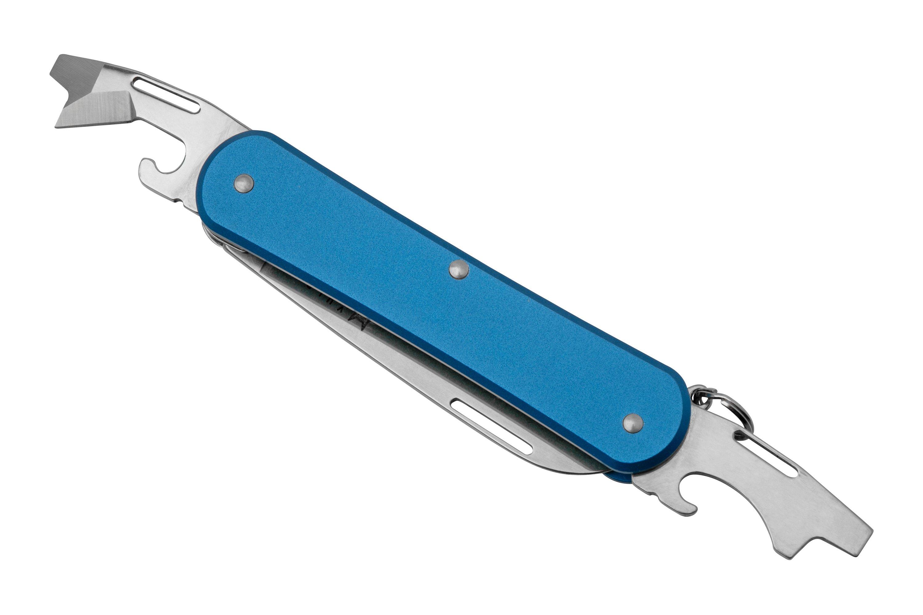 FOX Vulpis 3-Tools FX-VP130-3SB N690Co, Aluminium Sky Blue, Navaja ...