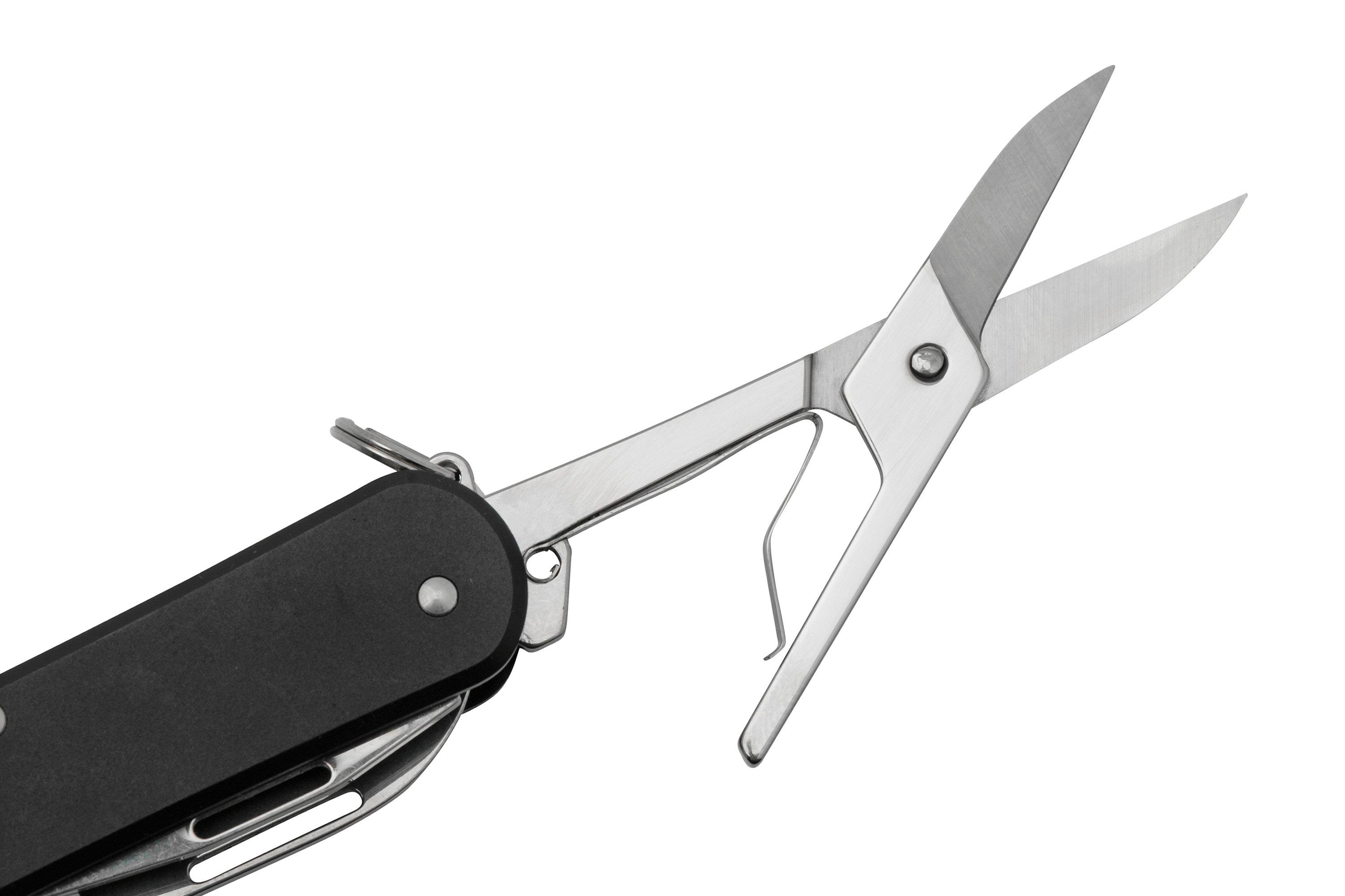 FOX Vulpis 4-Tools FX-VP130-F4BK, N690Co, Aluminium Black, navaja suiza ...