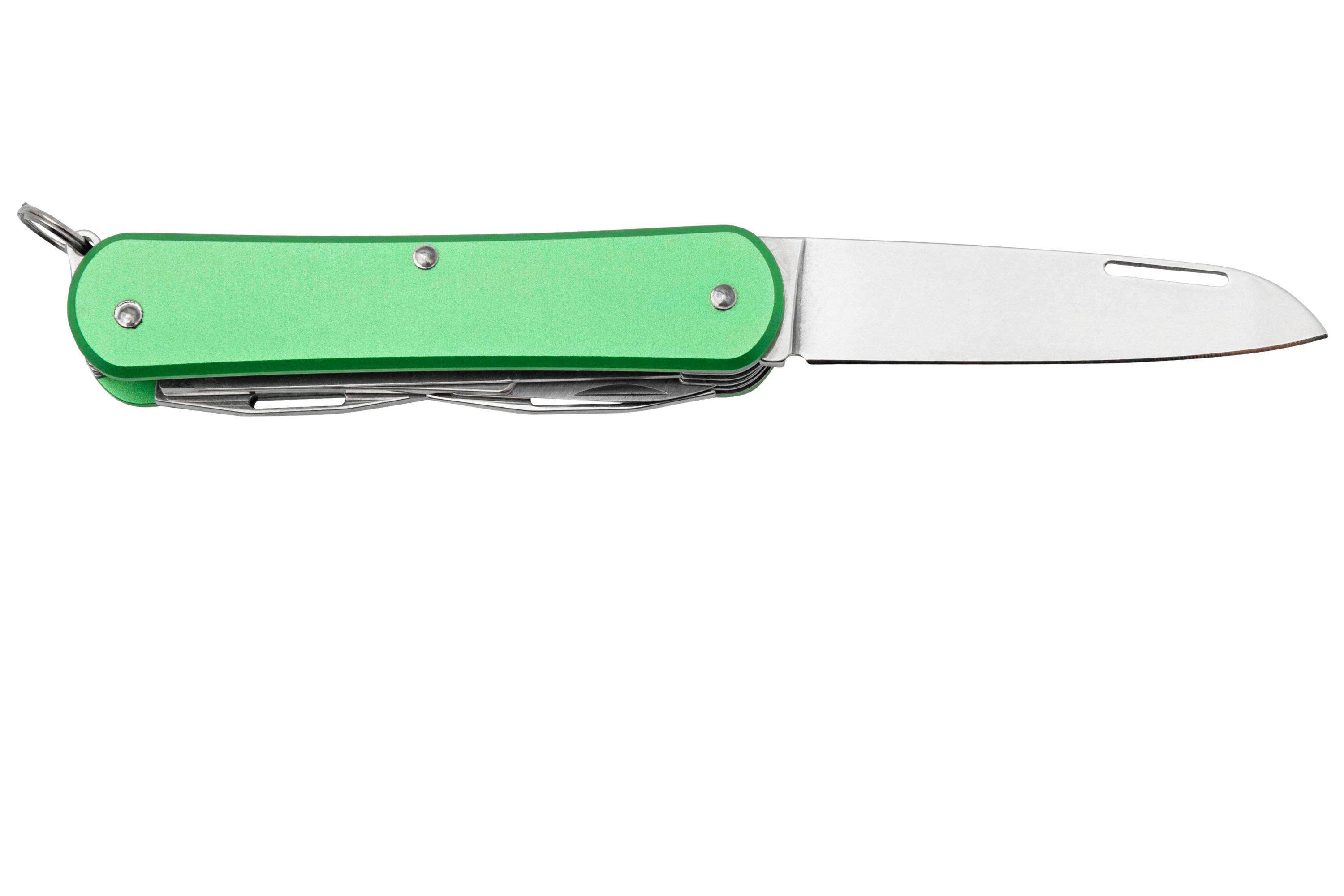 FOX Vulpis 5-Tools FX-VP130-SF5OD, N690co, Aluminium OD Green, Swiss ...