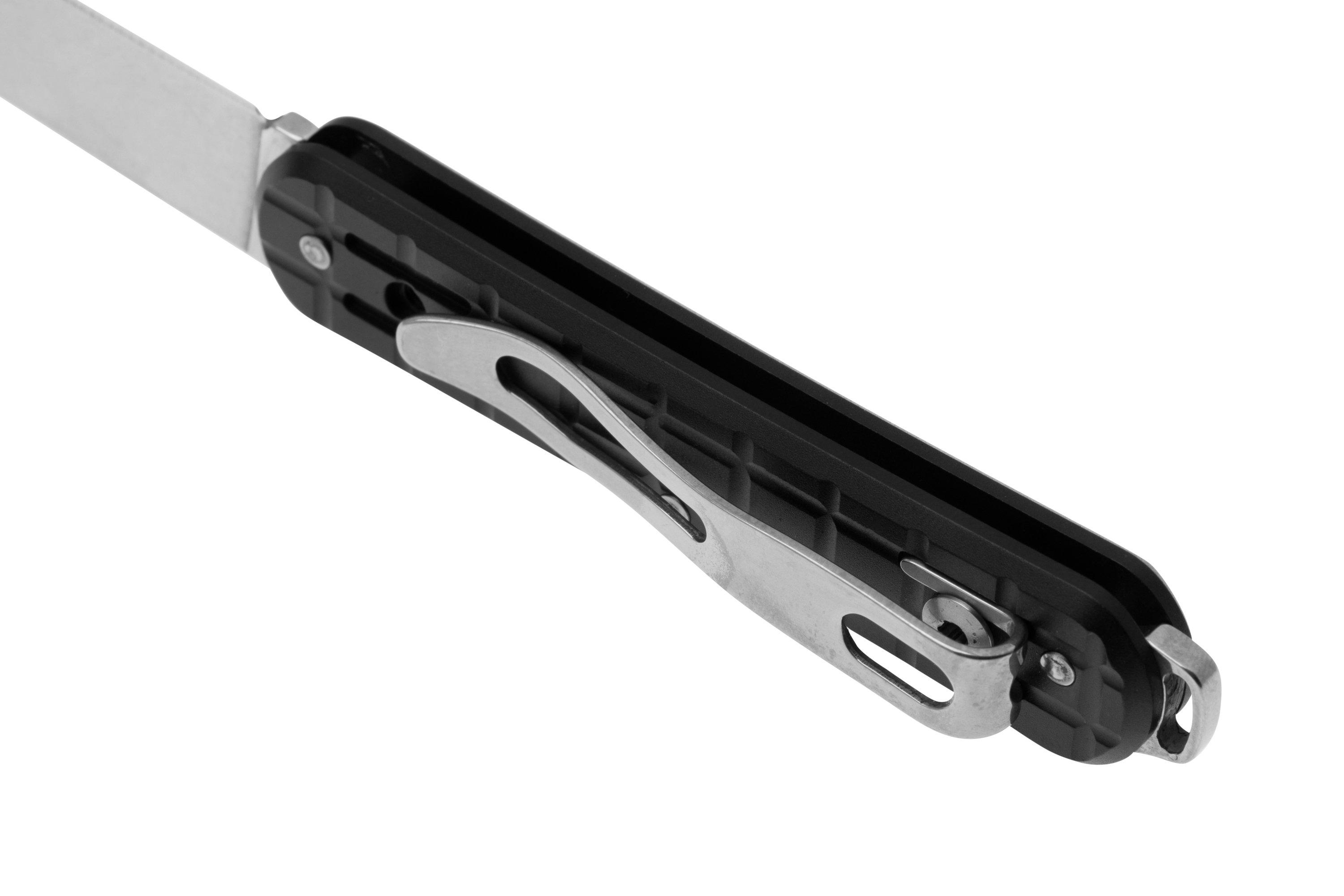 Fox Vulpis FX-VPGP130-BK Polished N690Co, Grenade Pattern Black ...