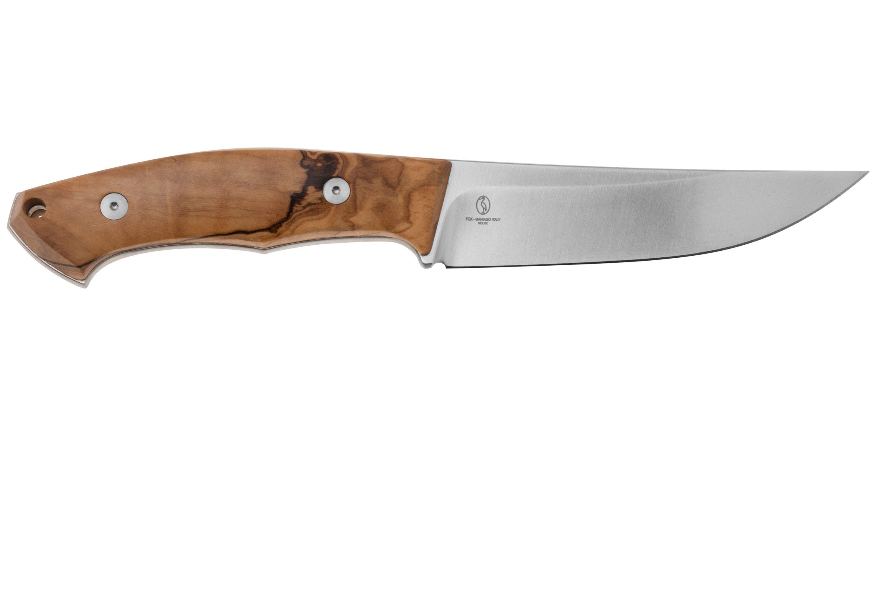 Fox Knives Fenix FX649-OL Niolox, Olive Wood, hunting knife, Yevgeny ...