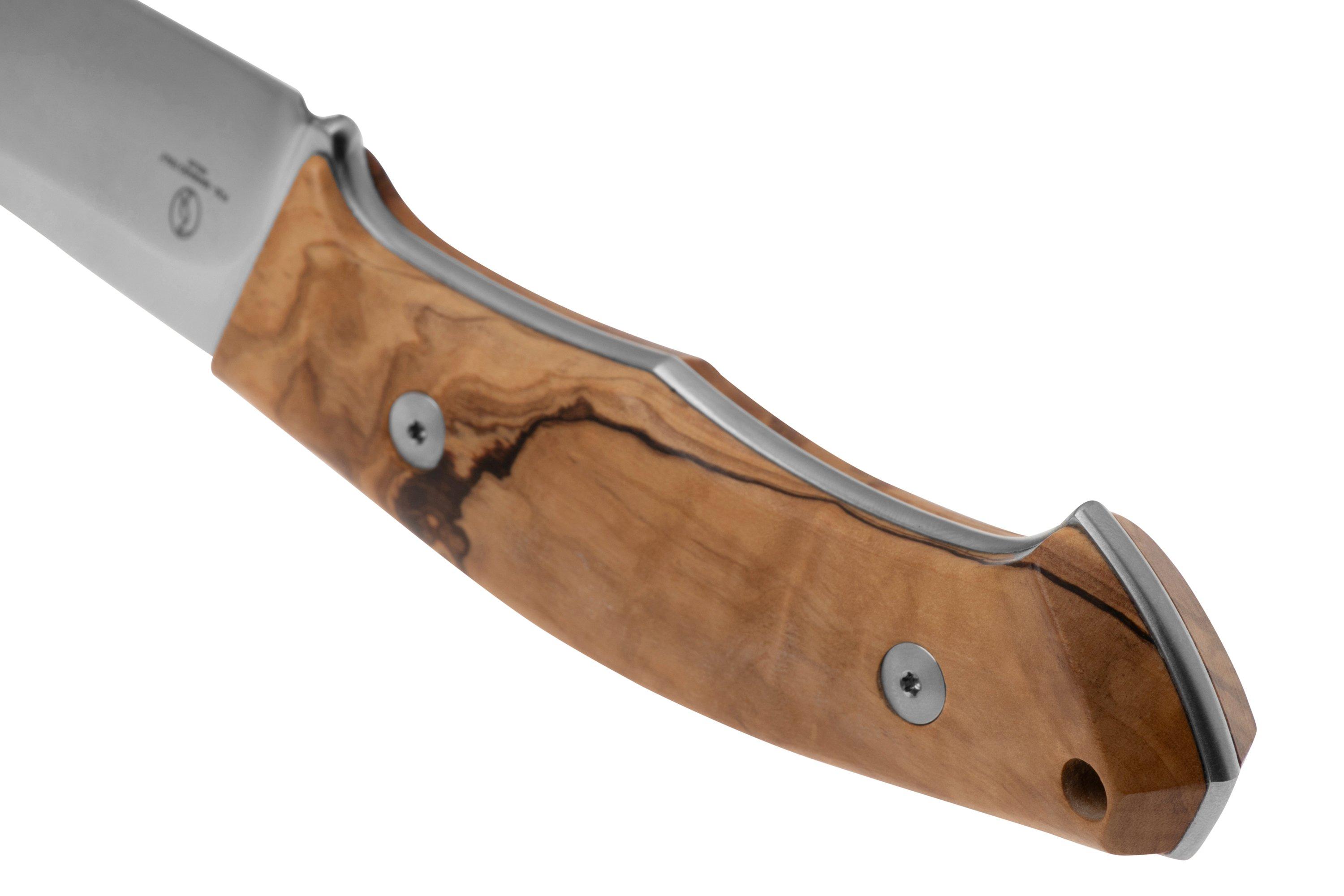 Fox Knives Fenix FX649-OL Niolox, Olive Wood, hunting knife, Yevgeny ...