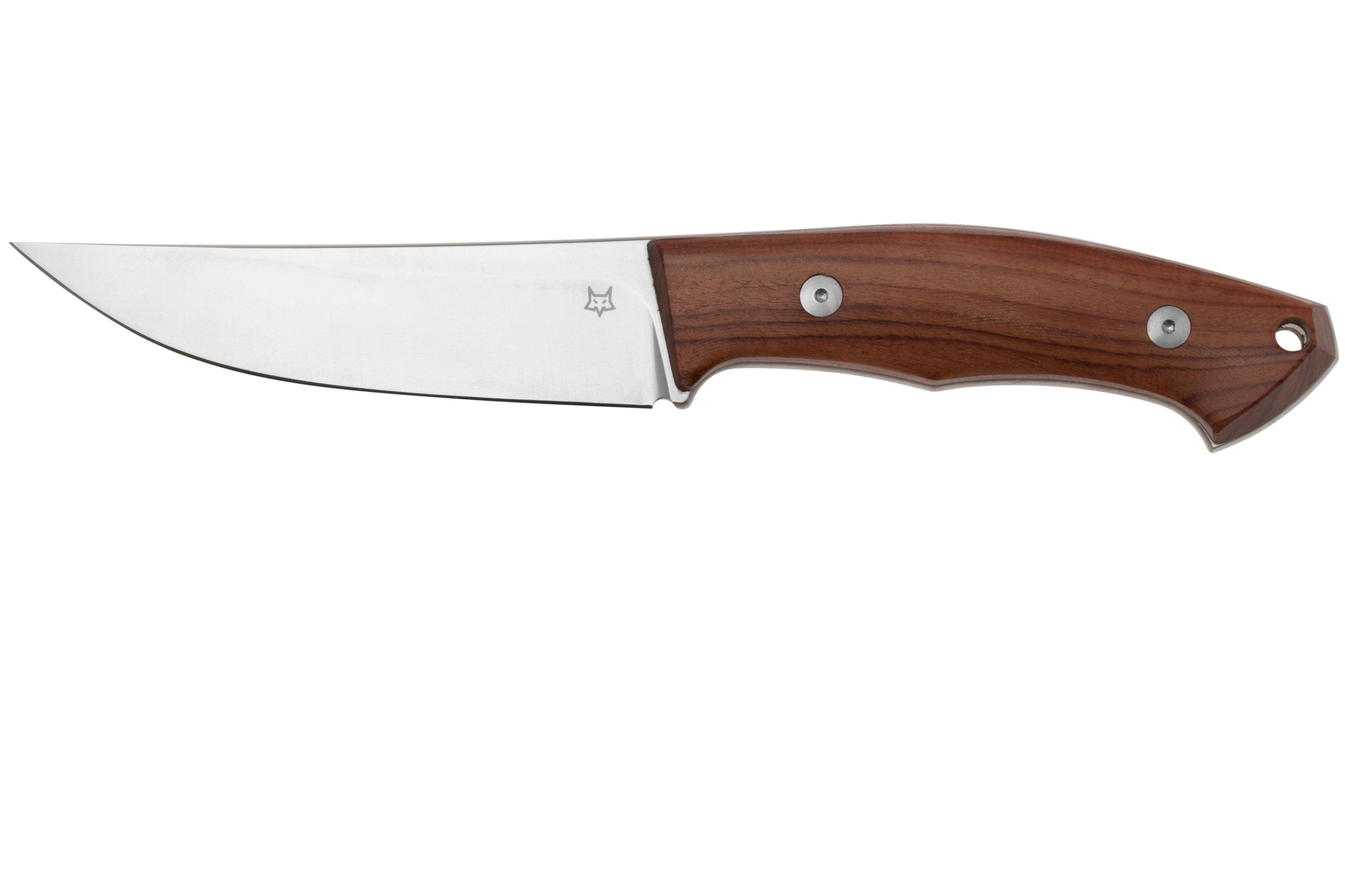 Fox Knives Fenix FX649-SA Niolox, Santos Wood, hunting knife, Yevgeny ...