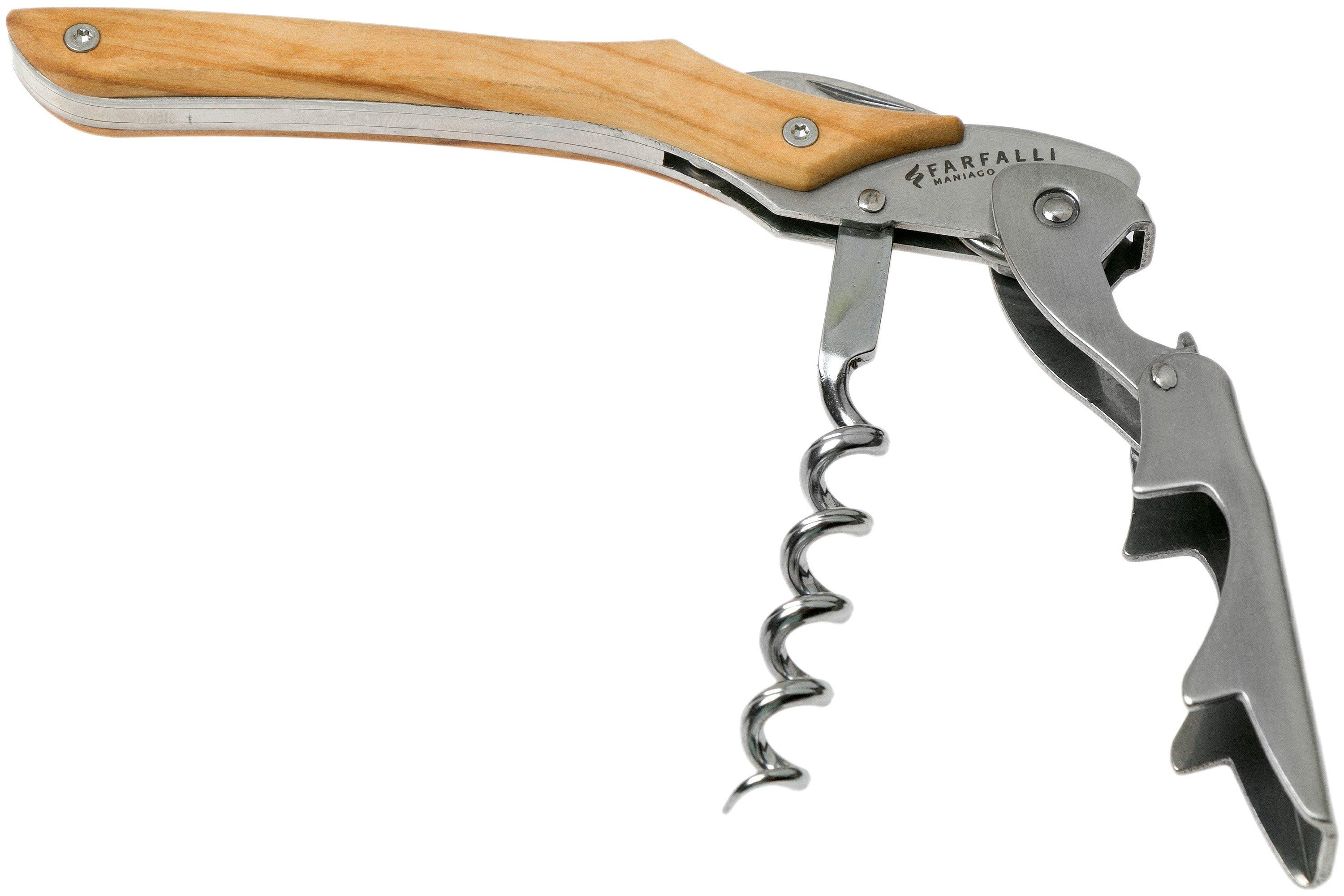 Fox waiter's corkscrew olive wood | Advantageously shopping at ...