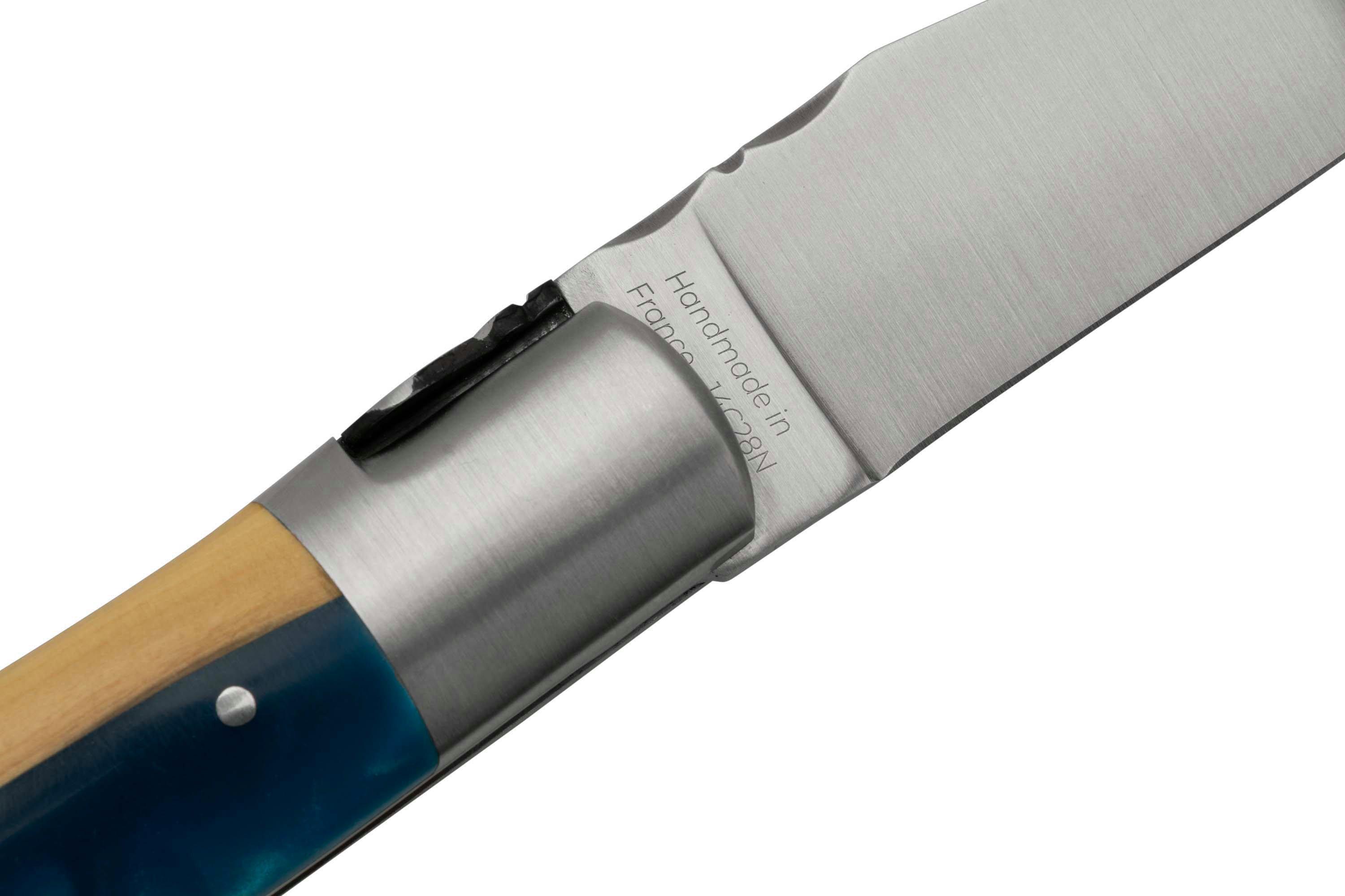 Fontenille Pataud Gentleman 10,5 cm L8HBU Blue Hybrid Boxwood navalha ...