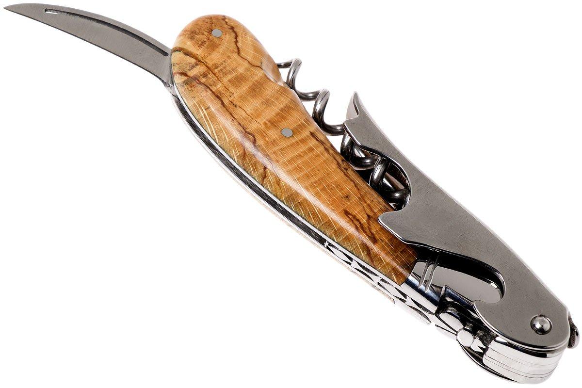 Fontenille Pataud Laguiole Magnum waiter's corkscrew beech wood, LMAGHD ...