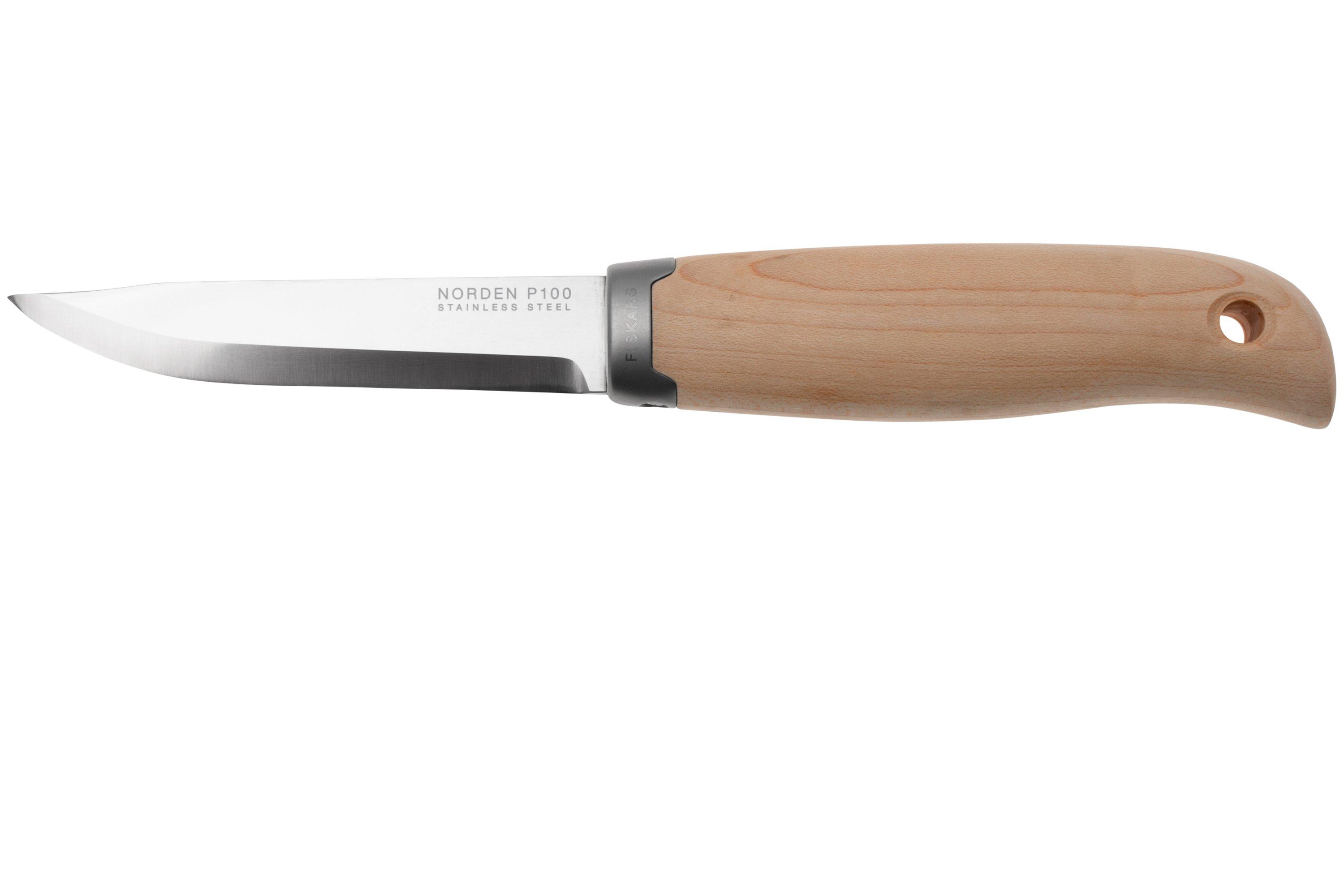 Fiskars Norden P100, 1072090, bushcraft knife | Advantageously shopping ...