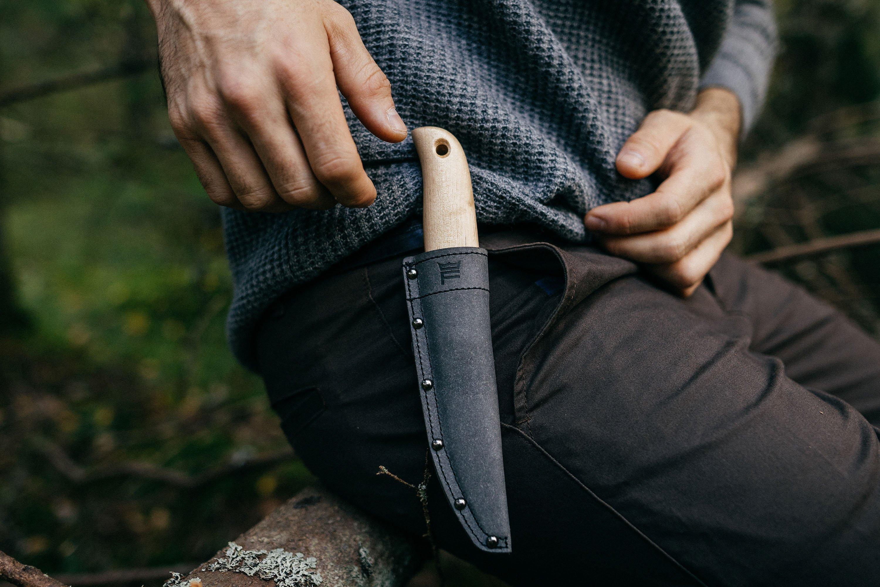 Fiskars Norden P100, 1072090, bushcraft knife | Advantageously shopping ...