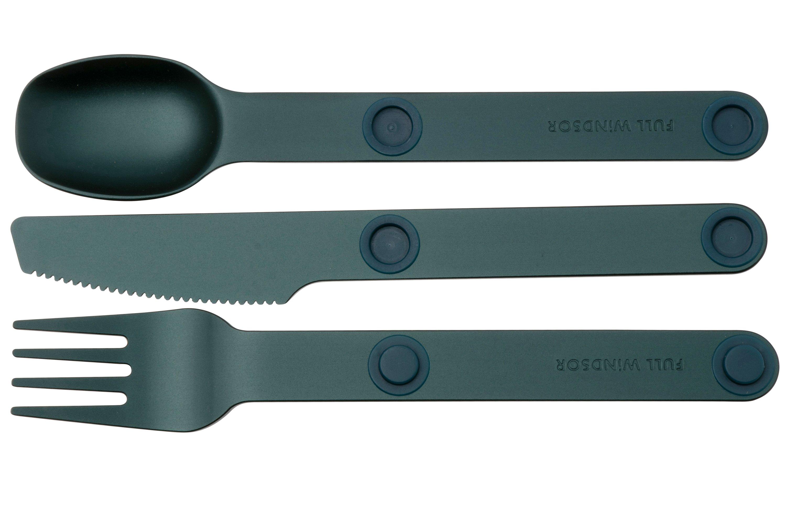 FULL WiNDSOR Magware MAG-SS-BLU Deep Sea Blue, outdoor cutlery ...