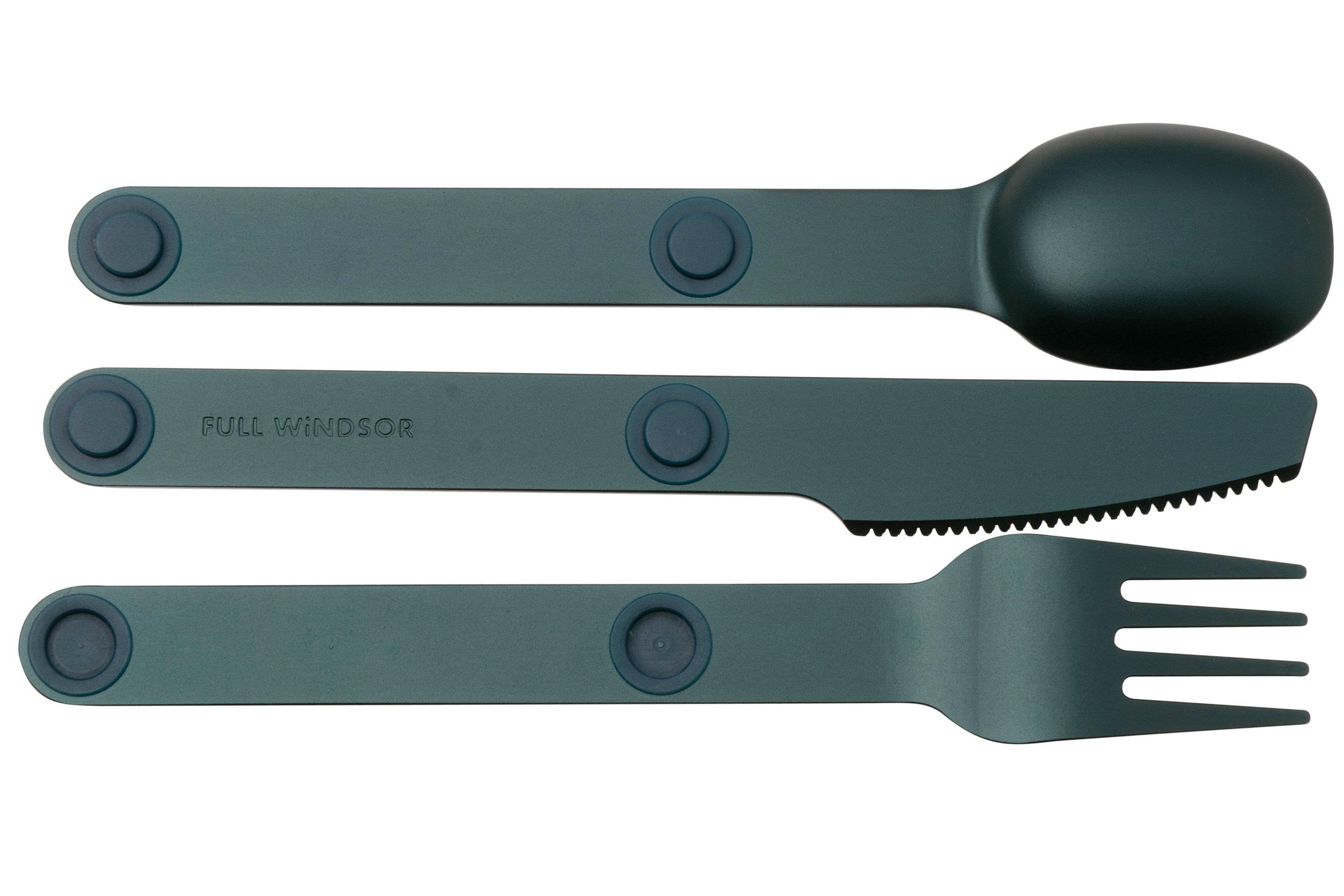 FULL WiNDSOR Magware MAG-SS-BLU Deep Sea Blue, outdoor cutlery ...