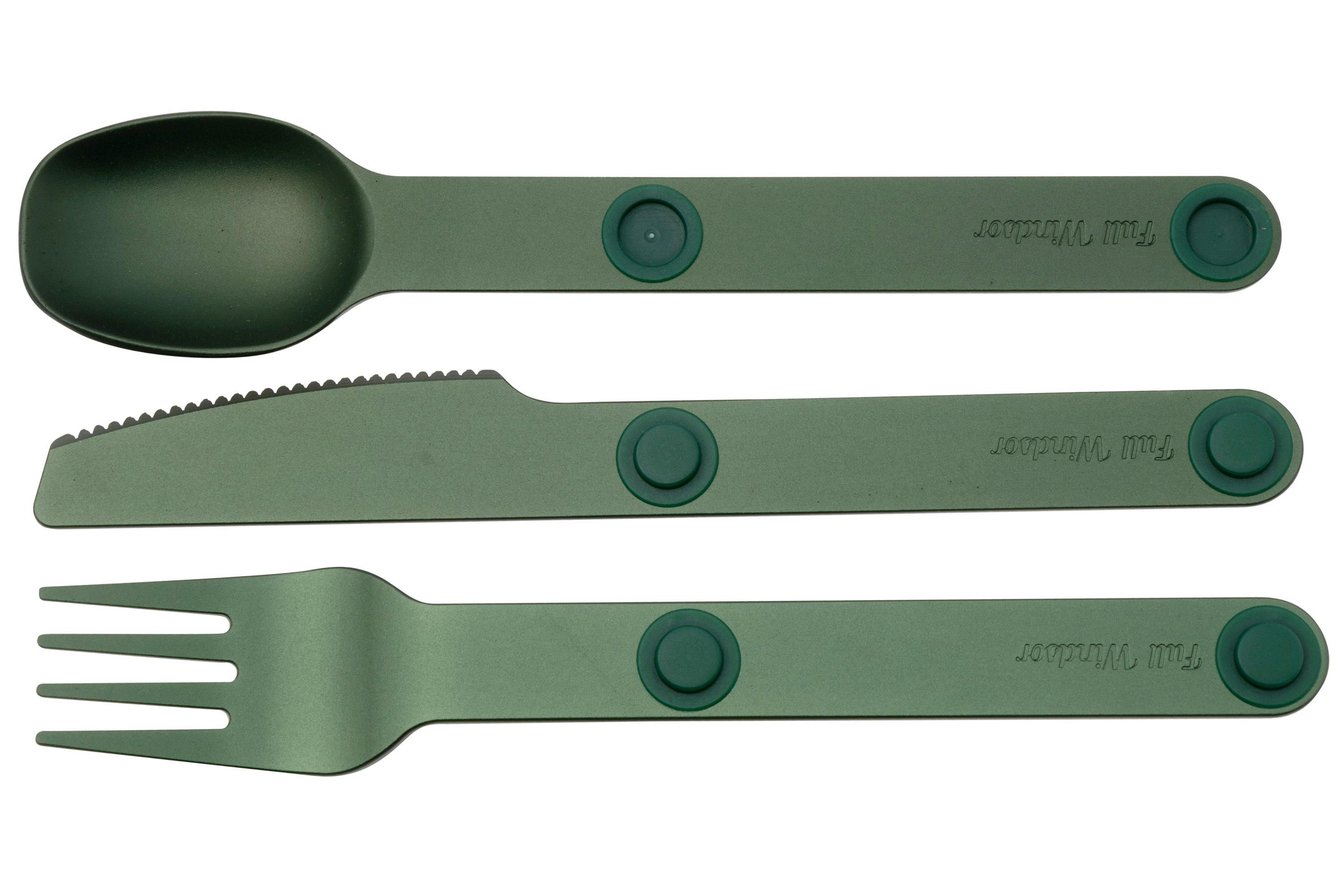 FULL WiNDSOR Magware MAG-SS-GRN Forest Green, outdoor cutlery ...