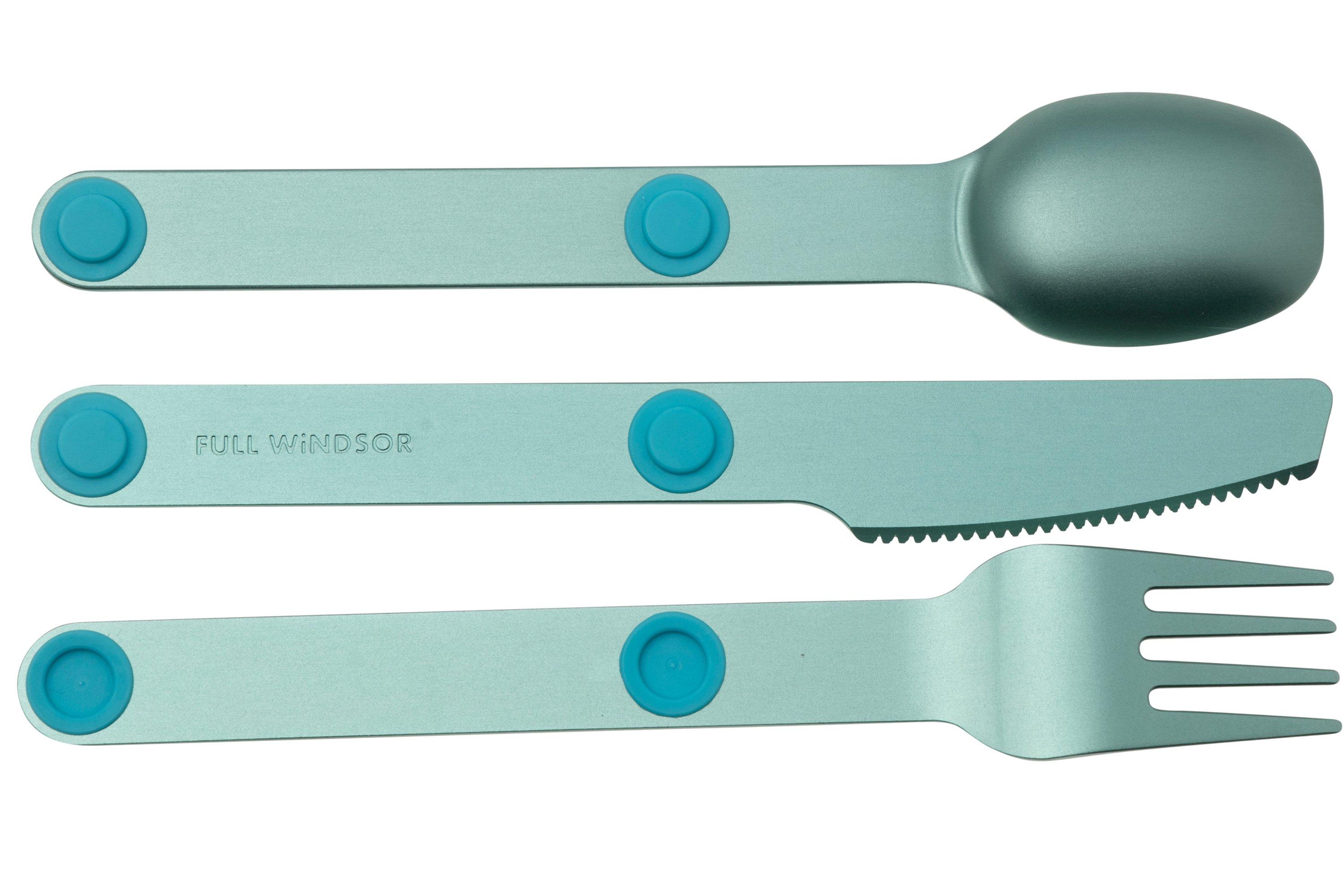 FULL WiNDSOR Magware MAG-SS-TUR Tropical Turquoise, outdoor cutlery ...
