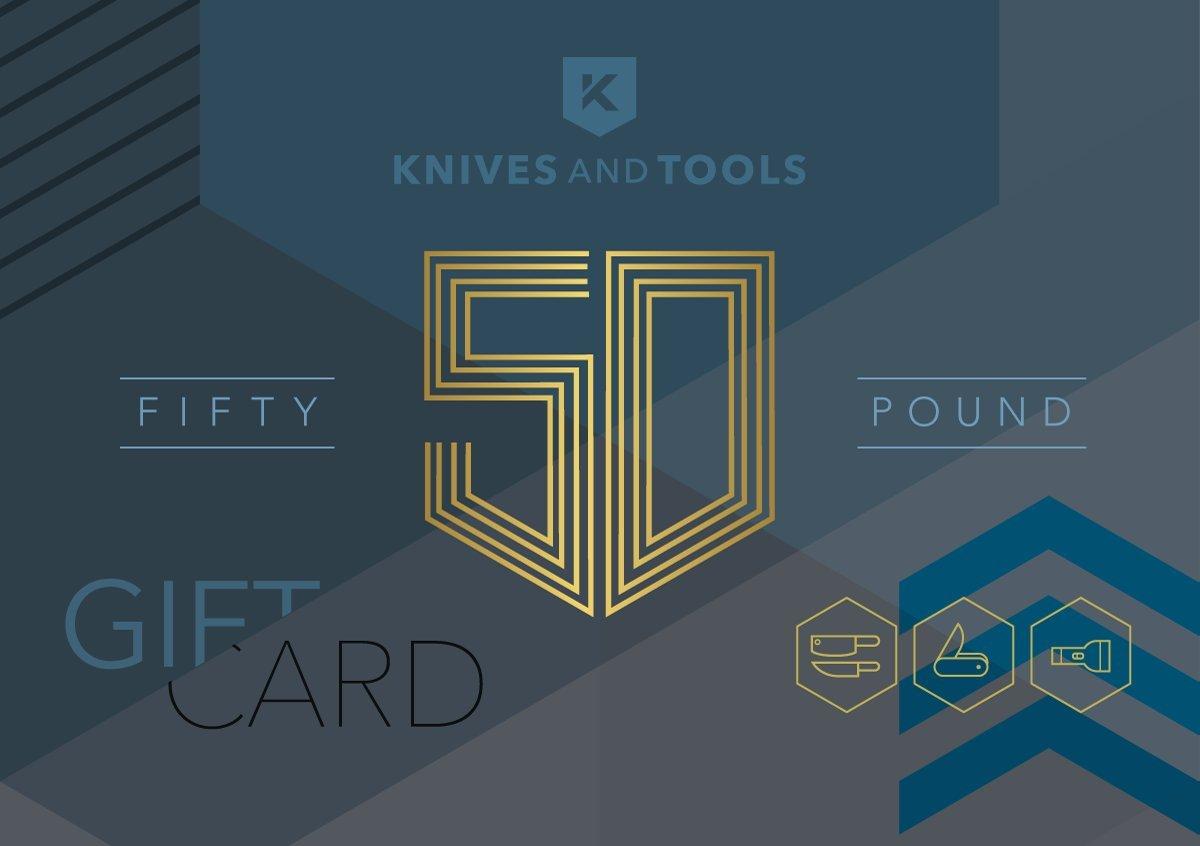 Knivesandtools gift card £50 | Advantageously shopping at ...