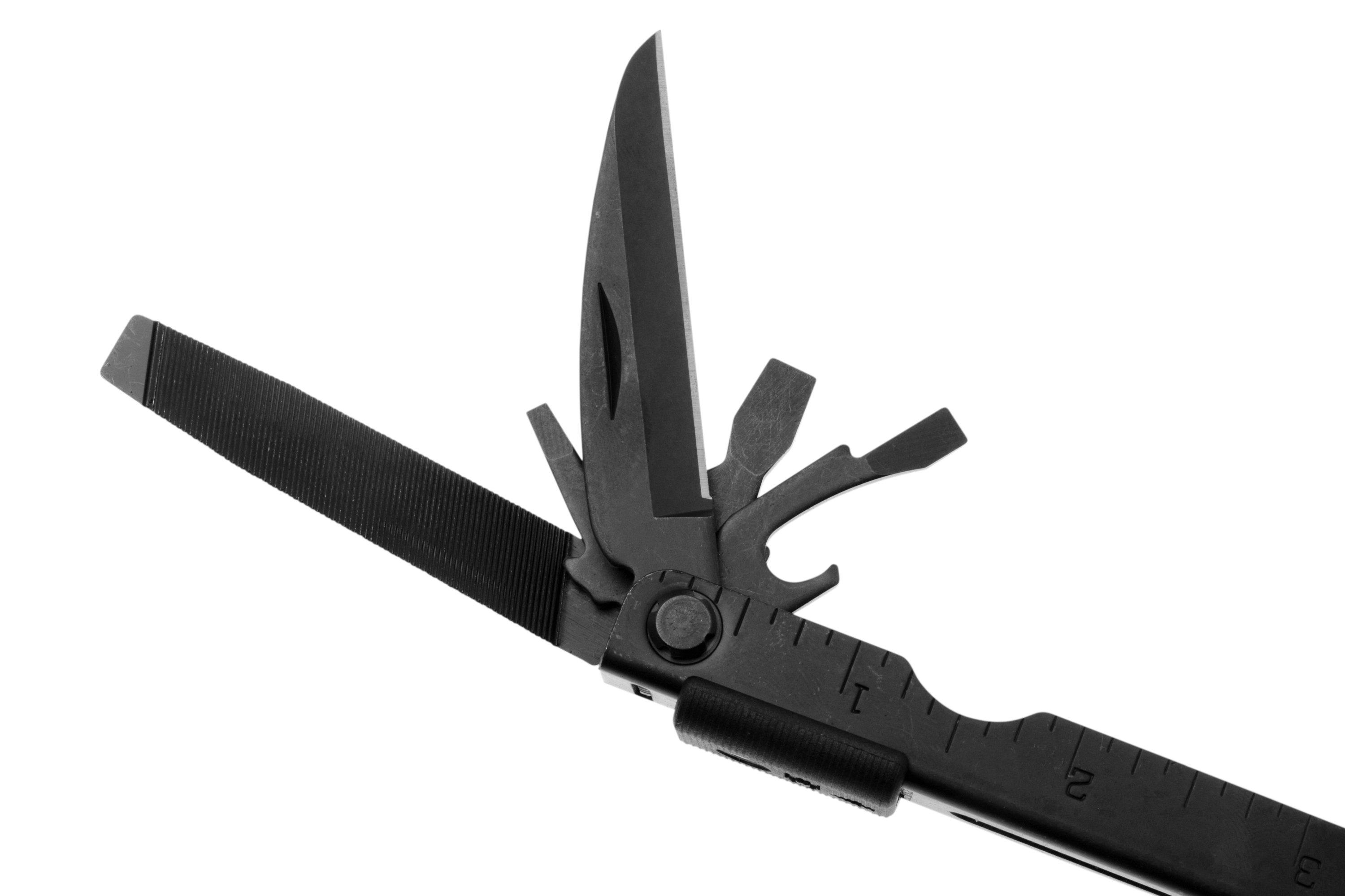 Gerber Multi-Plier MP600 Bluntnose black, Black Nylon fodero 1014908 ...