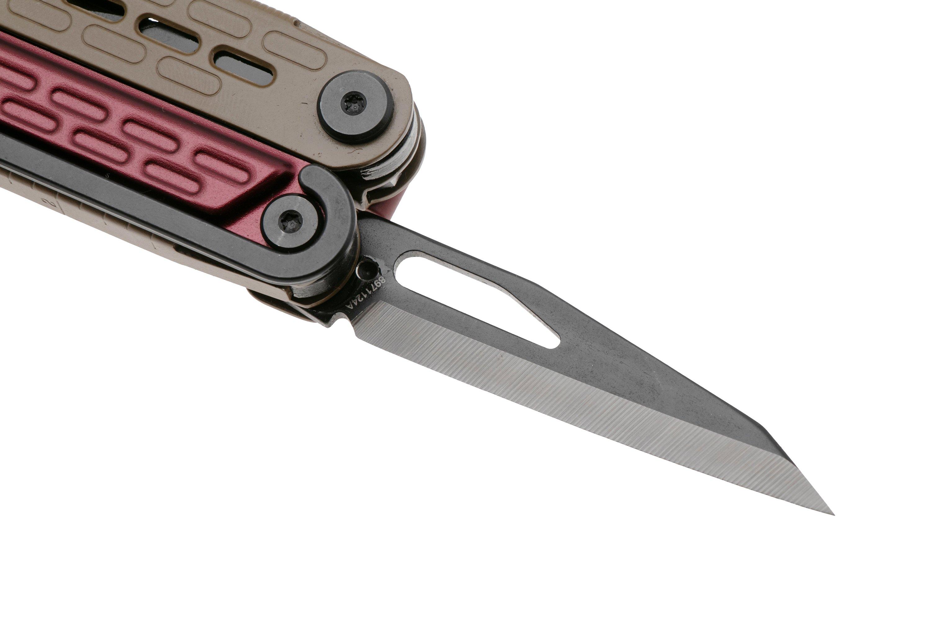 Gerber Stakeout Spark 1070226, Black Oxide Stainless Steel, Red/Coyote ...