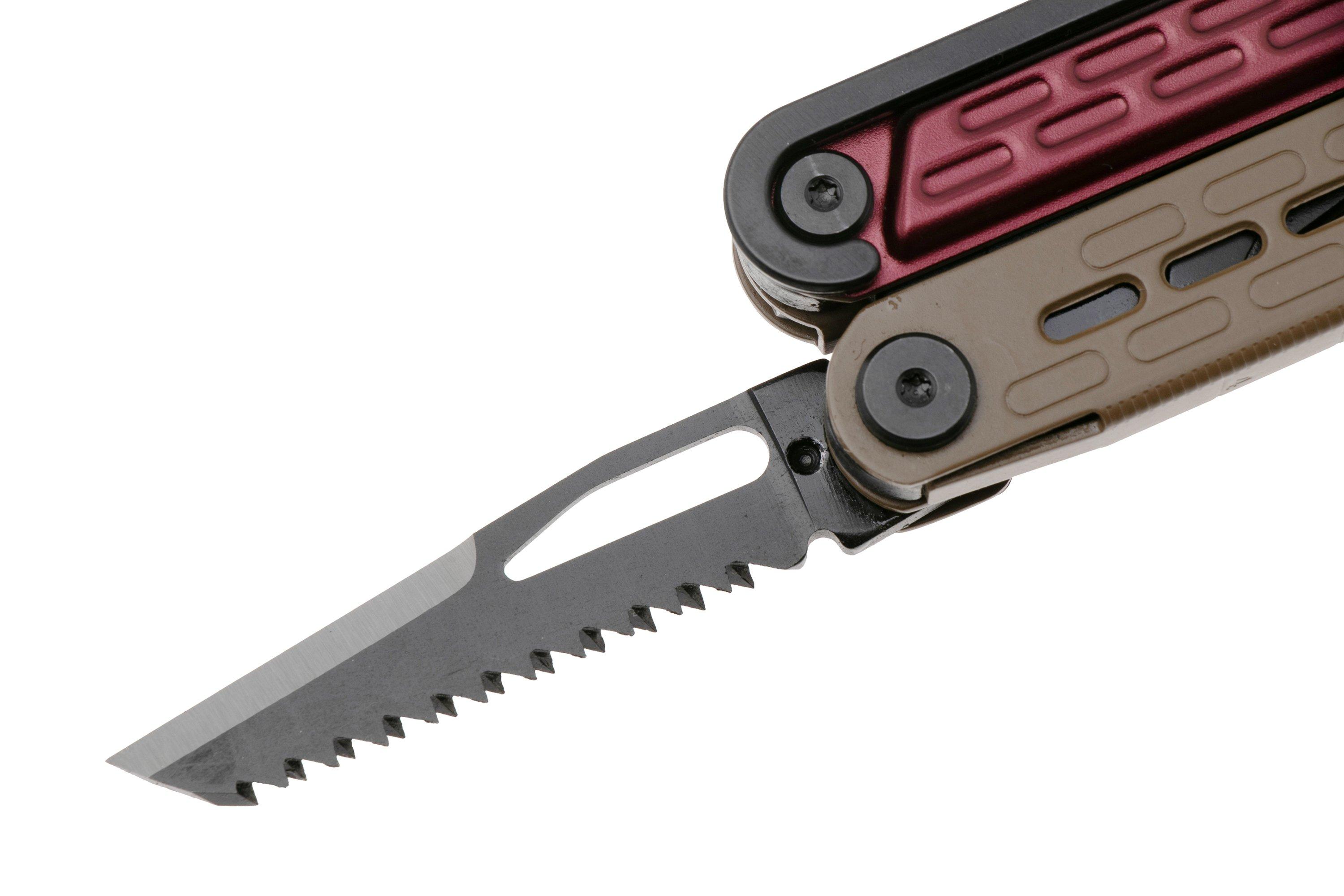 Gerber Stakeout Spark 1070226, Black Oxide Stainless Steel, Red/Coyote ...