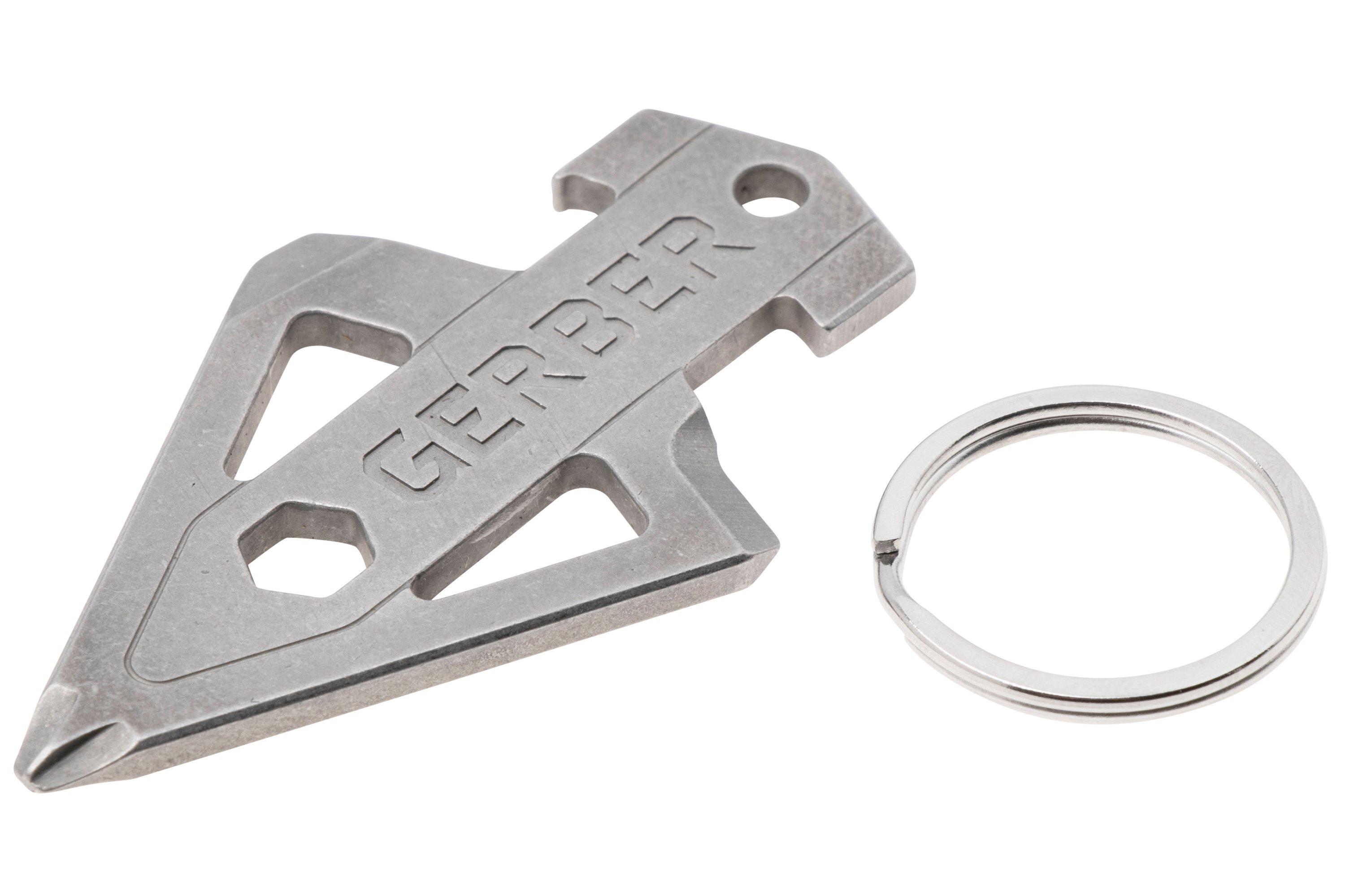 Gerber Broadhead 1074045 Silver, keychain tool | Advantageously ...