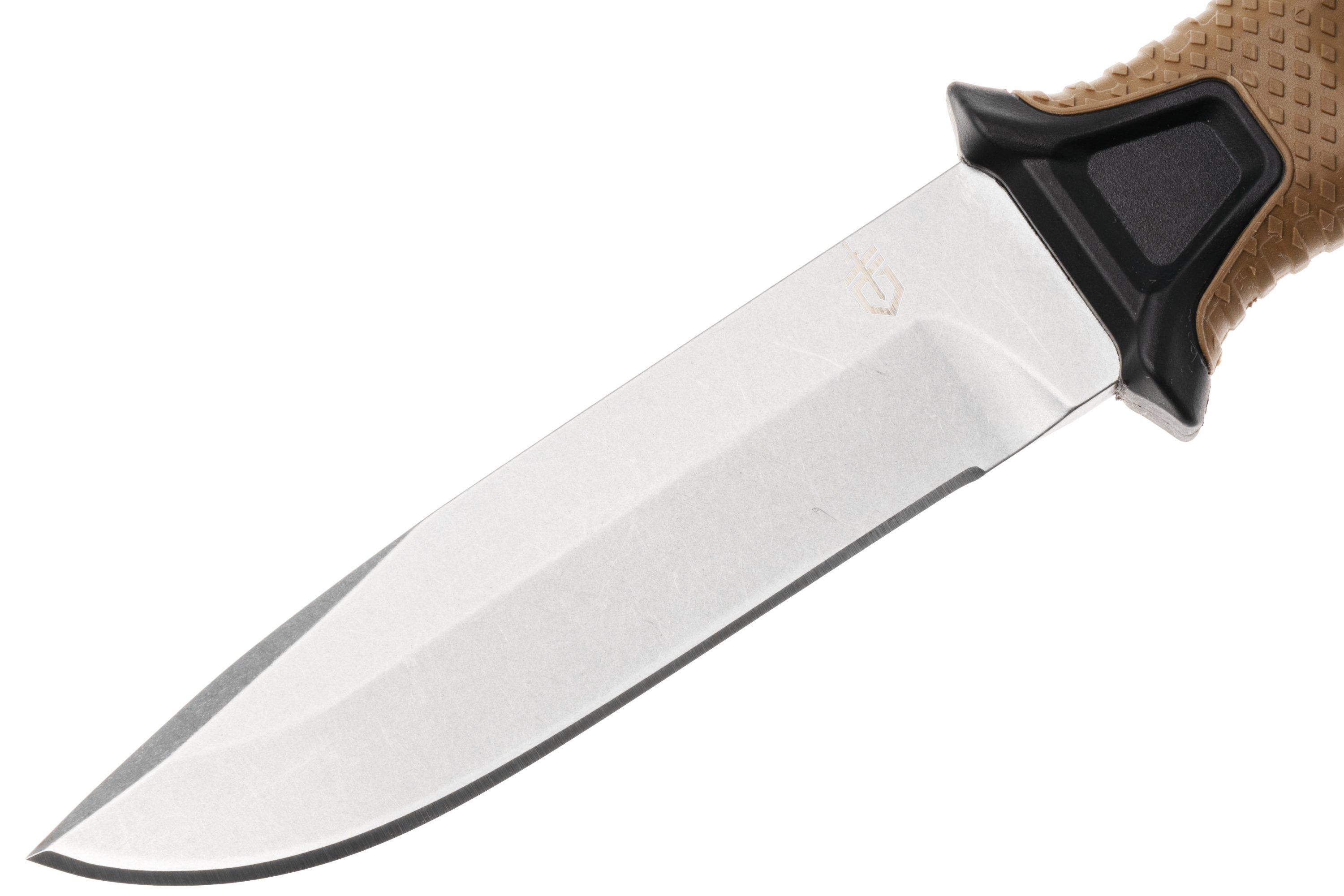Gerber Strongarm CPM MagnaCut 1075372 Coyote Brown, fixed knife ...