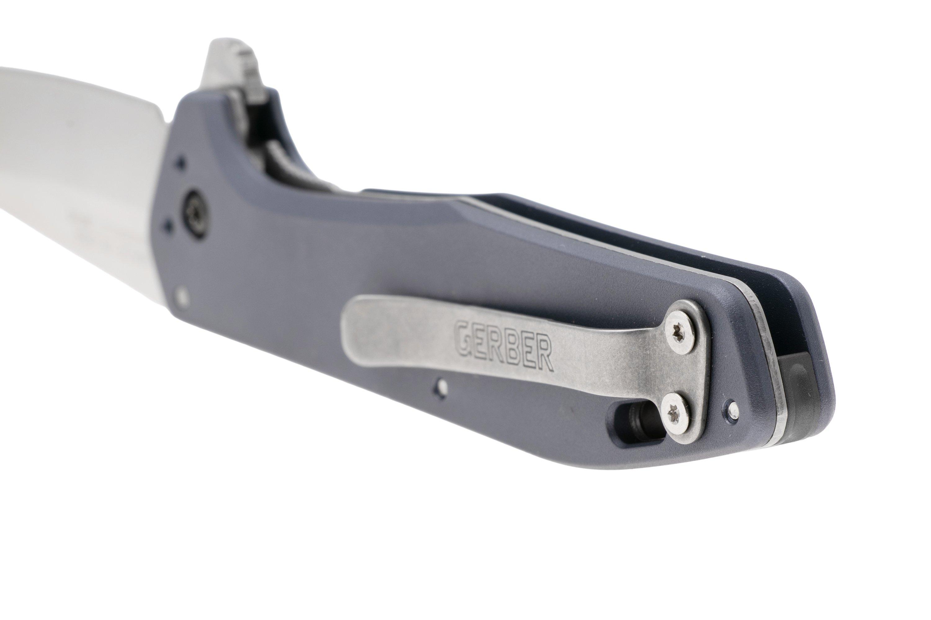 Gerber Fastball 1075374 Magnacut, Blue Aluminium, pocket knife ...