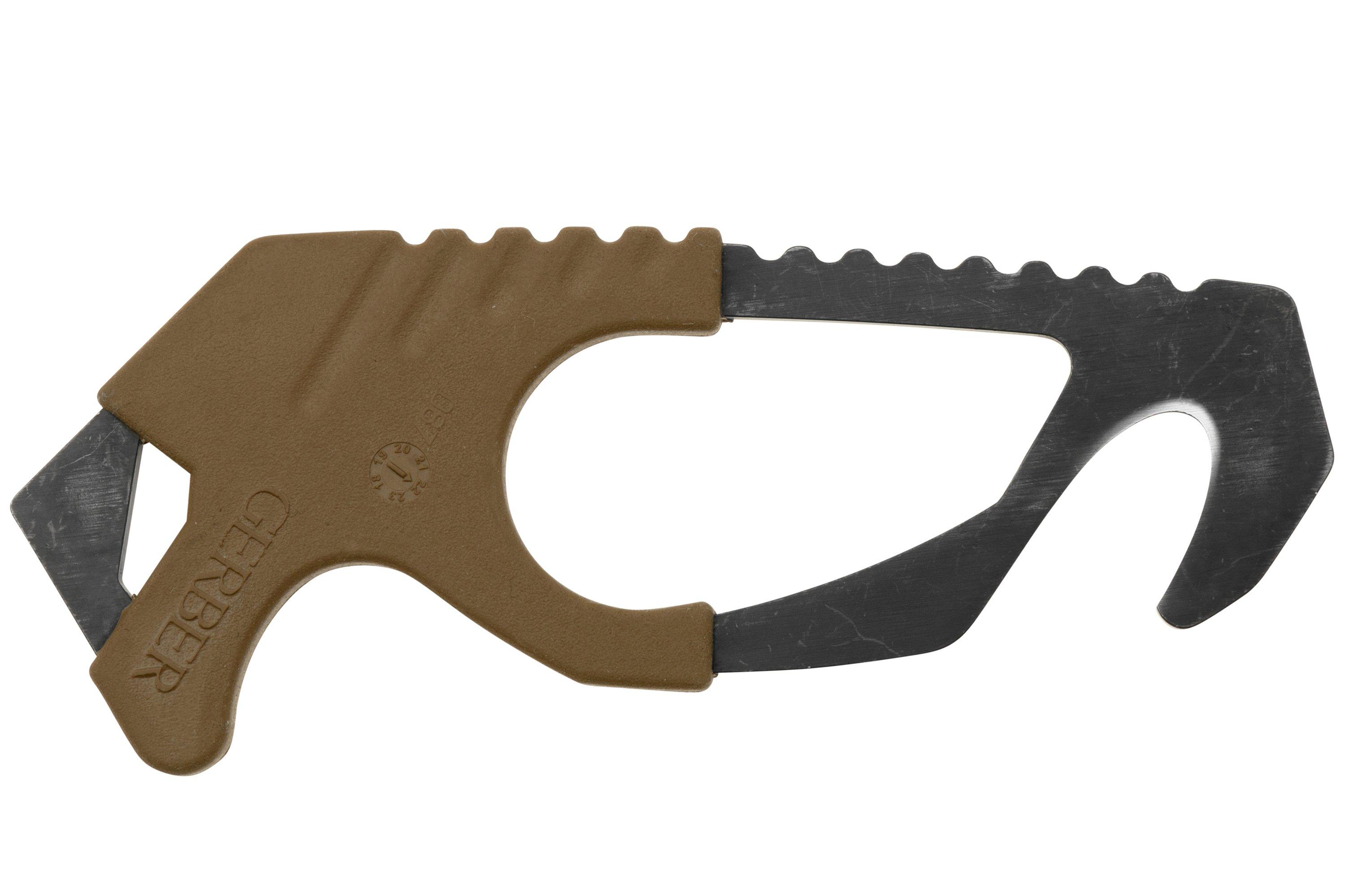 Gerber Strap Cutter 30-000132 Coyote Brown, snijhaak | Voordelig kopen ...