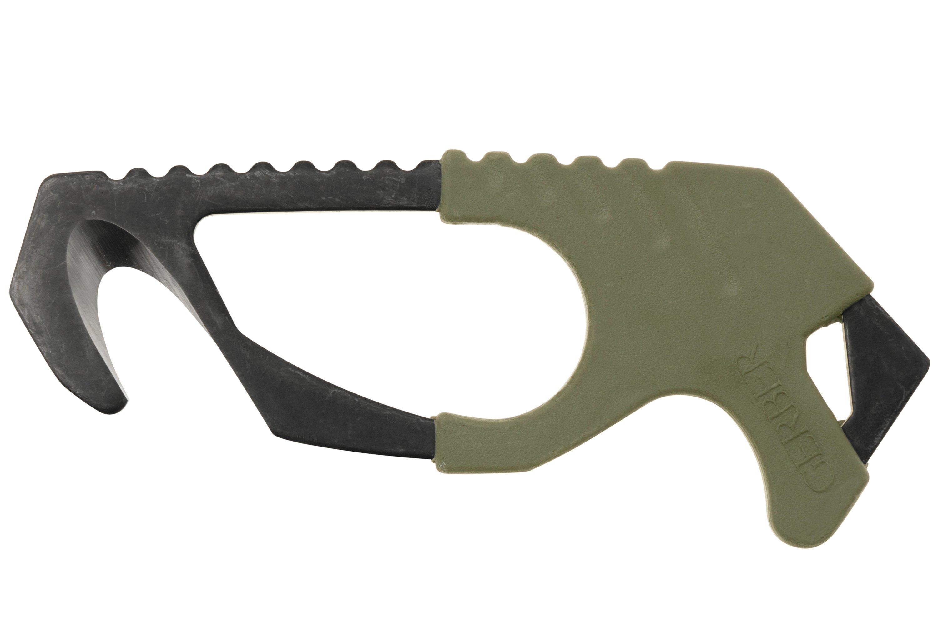 Gerber Strap Cutter 22-01943, FG504 Green, cutting hook ...