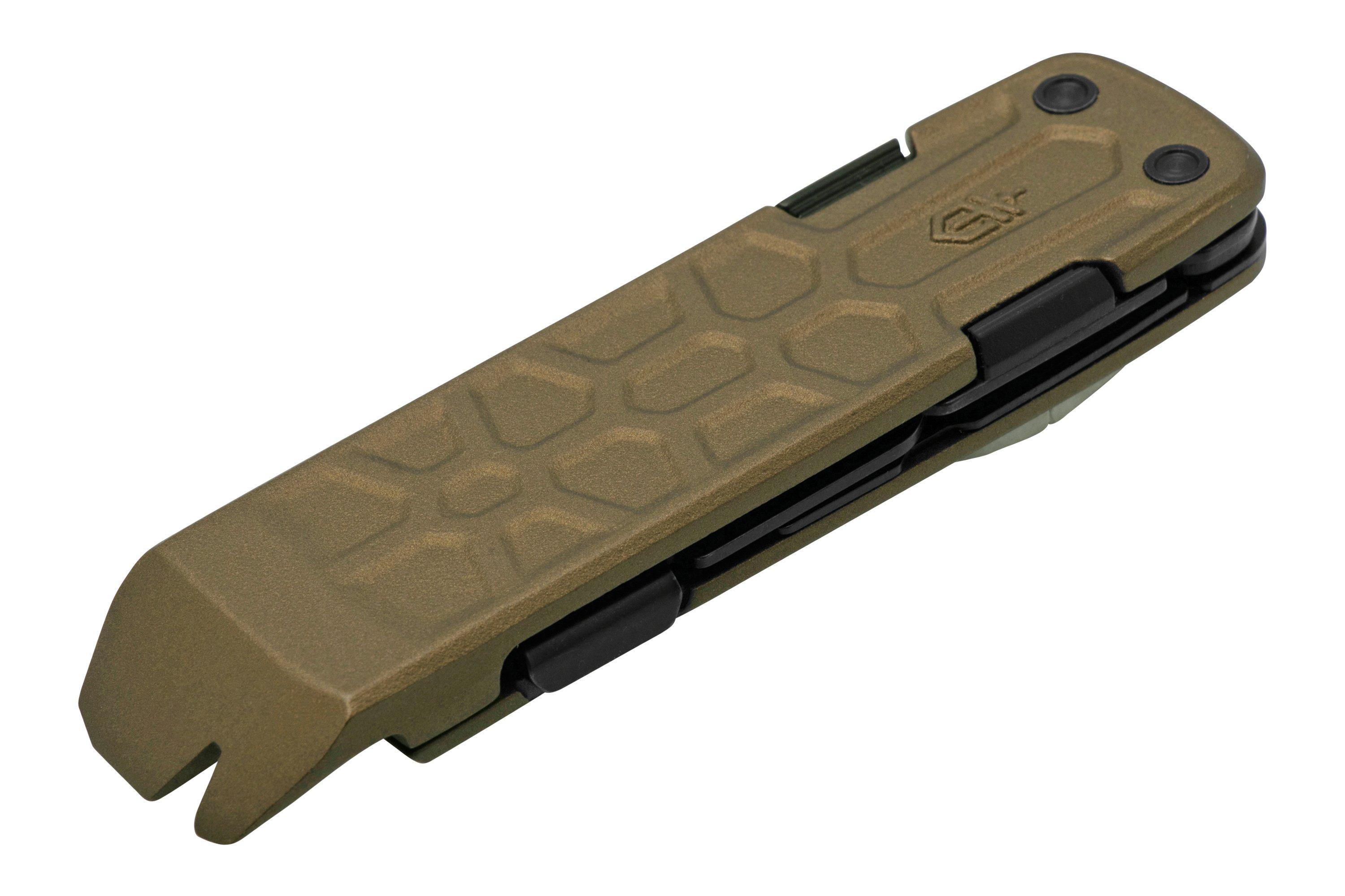 Gerber Lockdown Slim Pry 1059836, Burnt Bronze, multi-tool ...