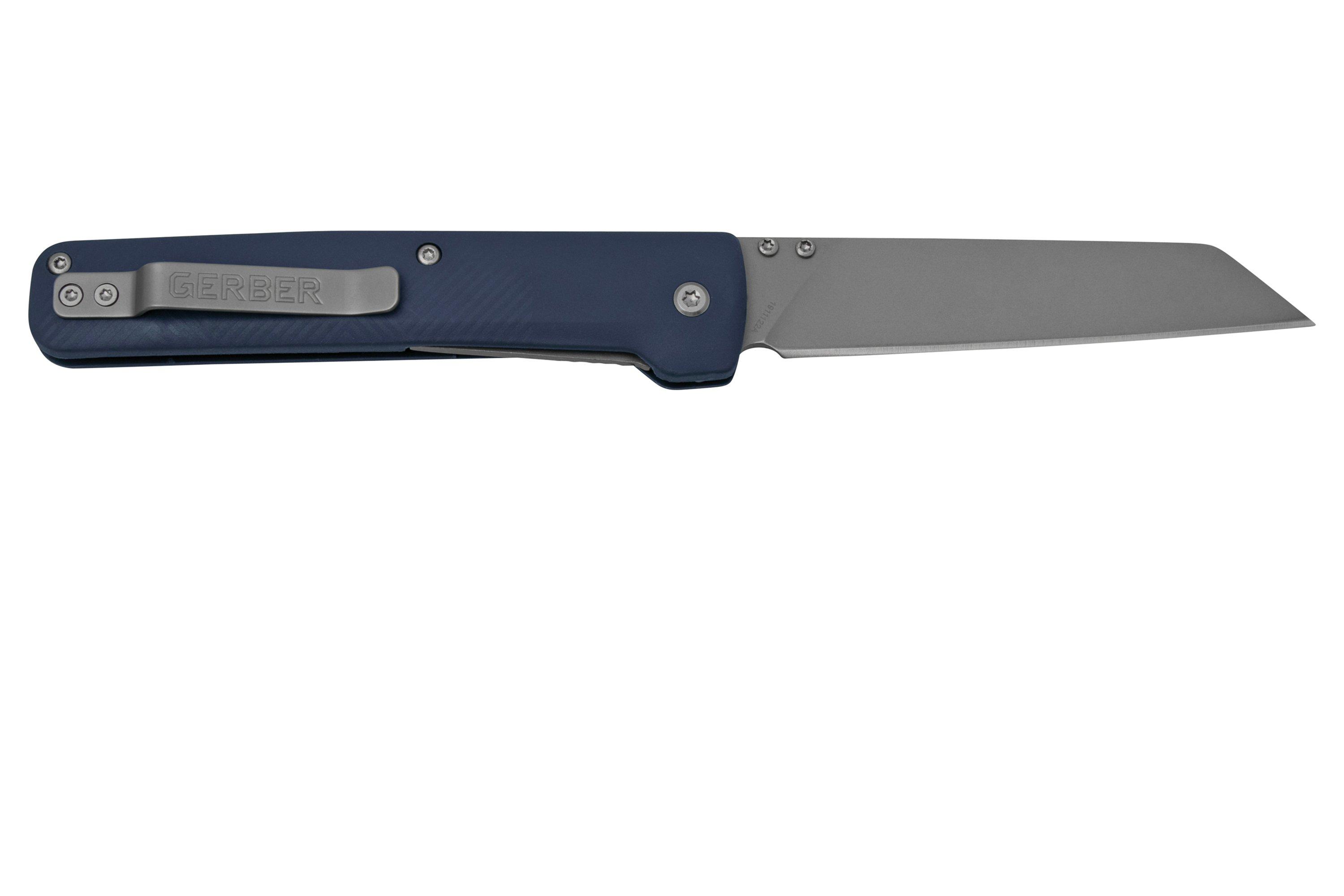 Gerber Pledge 1067369 Urban Blue Stainless, pocket knife ...