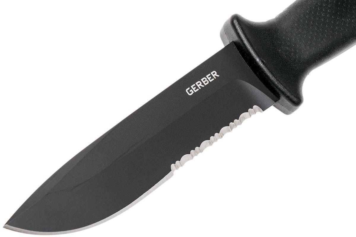 Gerber Prodigy Fixed Blade Black Serrated 22-01121 feststehendes Messer ...