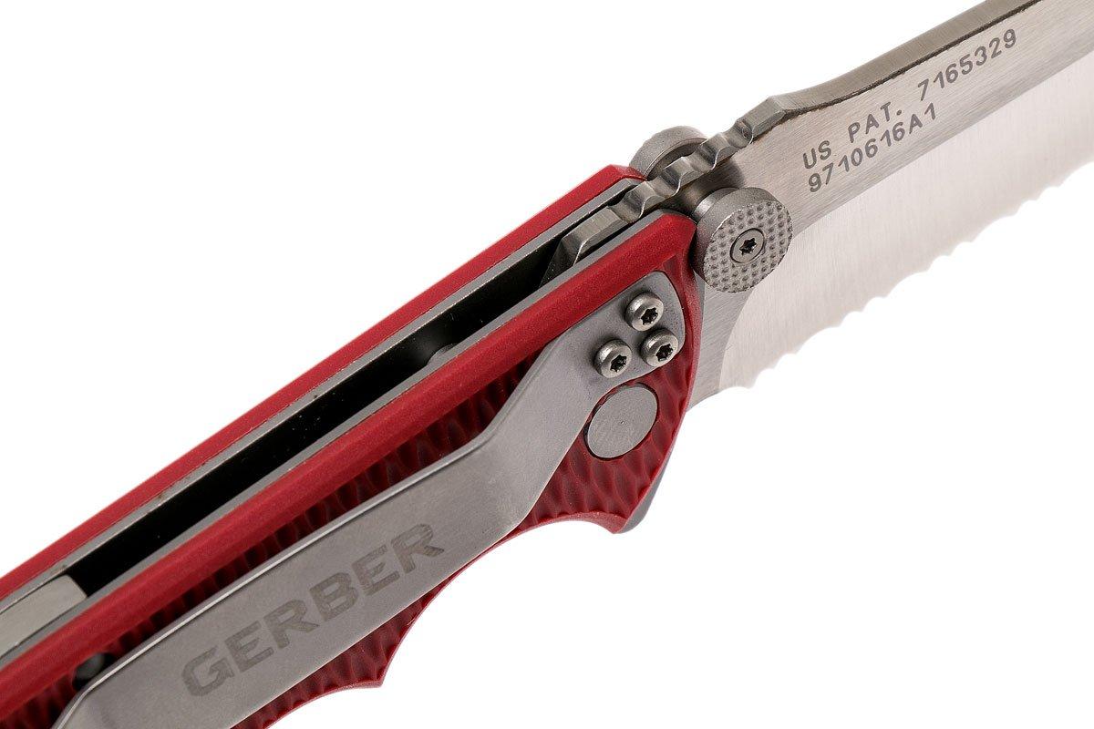 Gerber Hinderer Rescue 22-01534N pocket knife, Hinderer design ...
