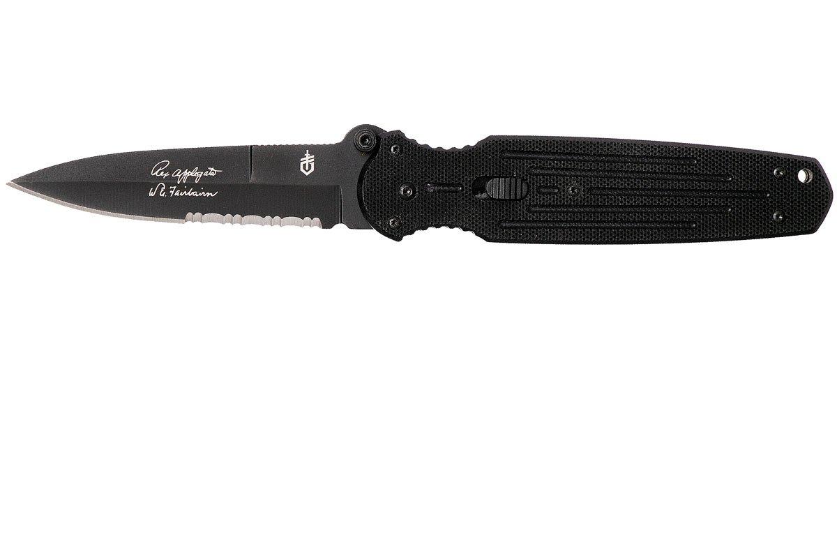 Gerber Covert FAST Black Serrated 22-01966, Applegate-Fairbairn Design ...