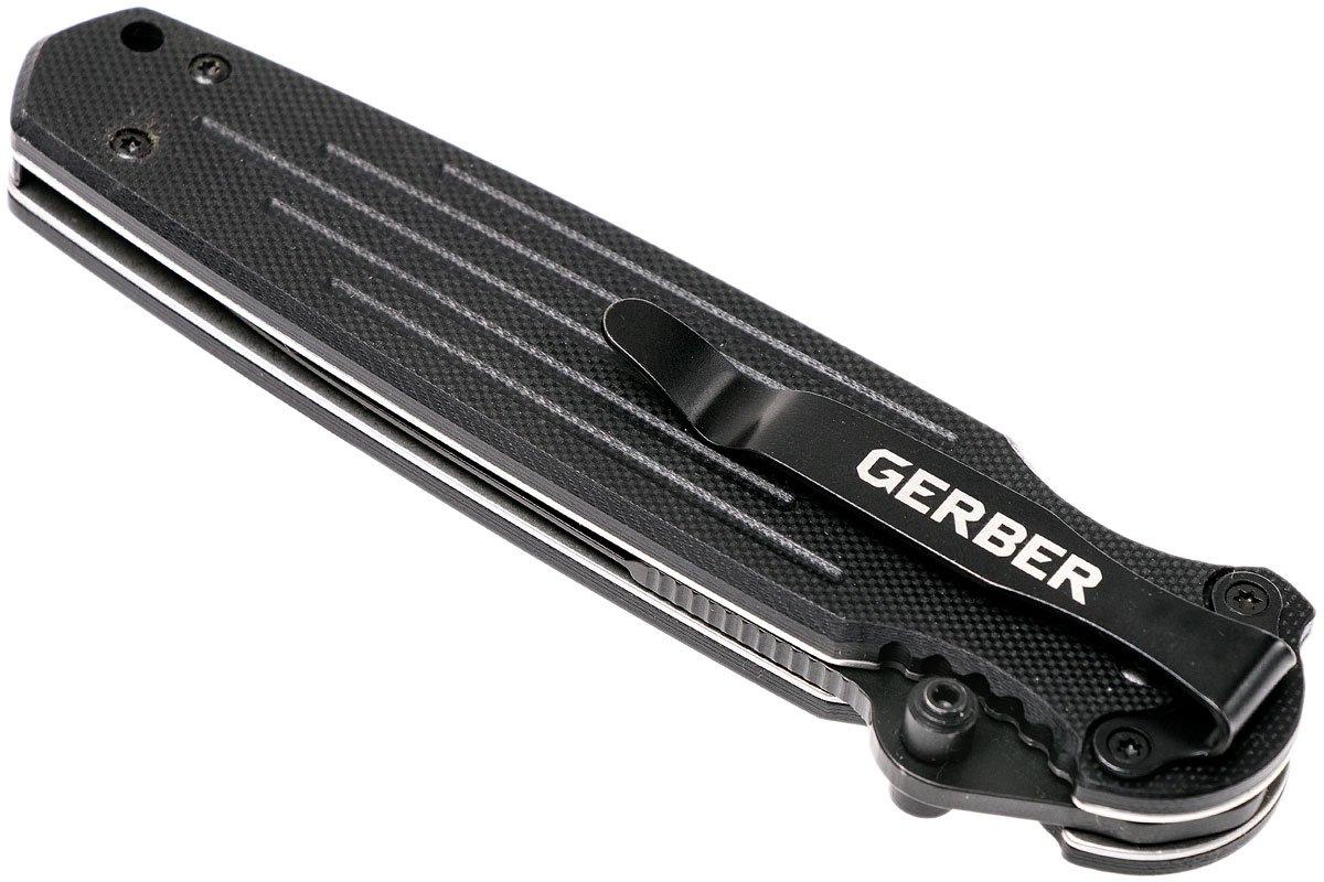 Gerber Covert FAST Black Serrated 22-01966 pocket knife ...