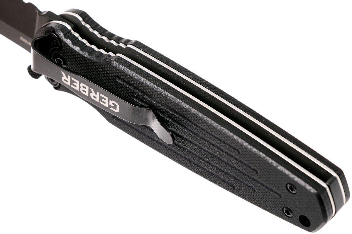 Gerber Mini Covert FAST Black Serrated 22-01967, Applegate-Fairbairn ...