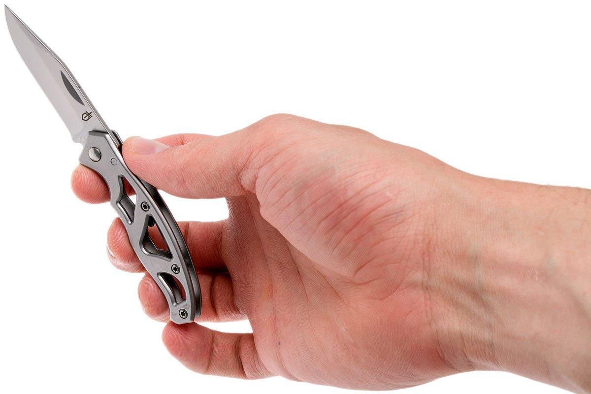 Gerber Paraframe Mini clip point 22-48485 pocket knife | Advantageously ...