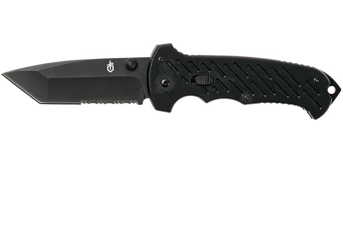 Gerber 06 FAST Tanto Serrated 30-000118 pocket knife | Advantageously ...