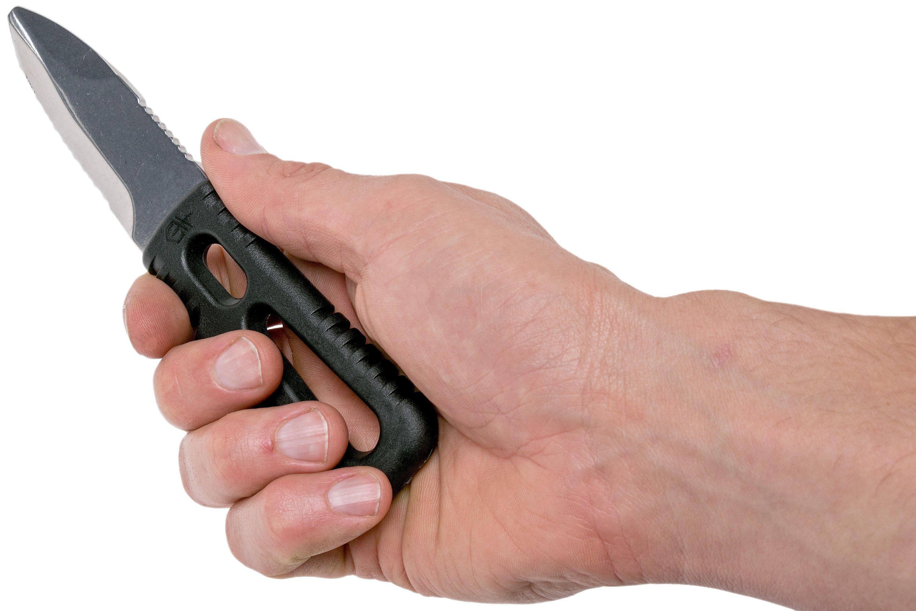 Gerber River Shorty Black 30-000967 diving knife | Advantageously ...