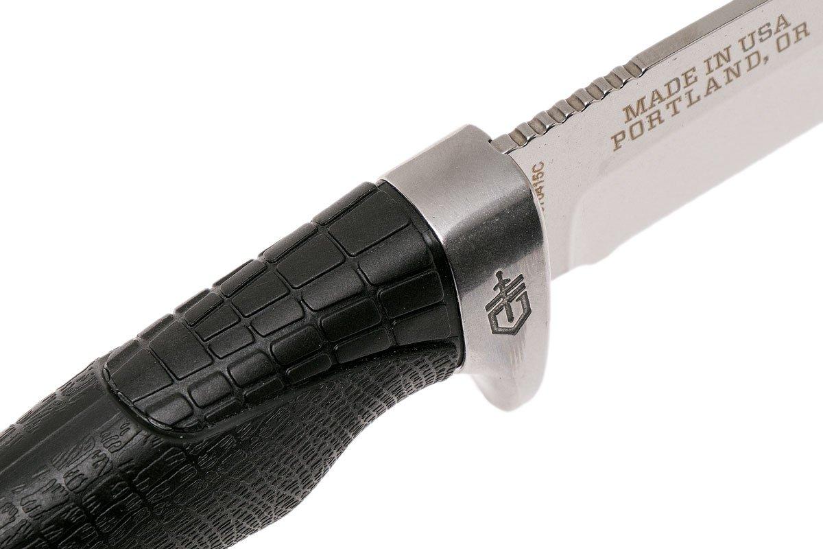 Gerber Gator Premium Fixed Blade drop point, fine edge 30-001083 fixed ... Gerber Gator Premium Fixed Blade drop point, fine edge 30-001083 fixed ...