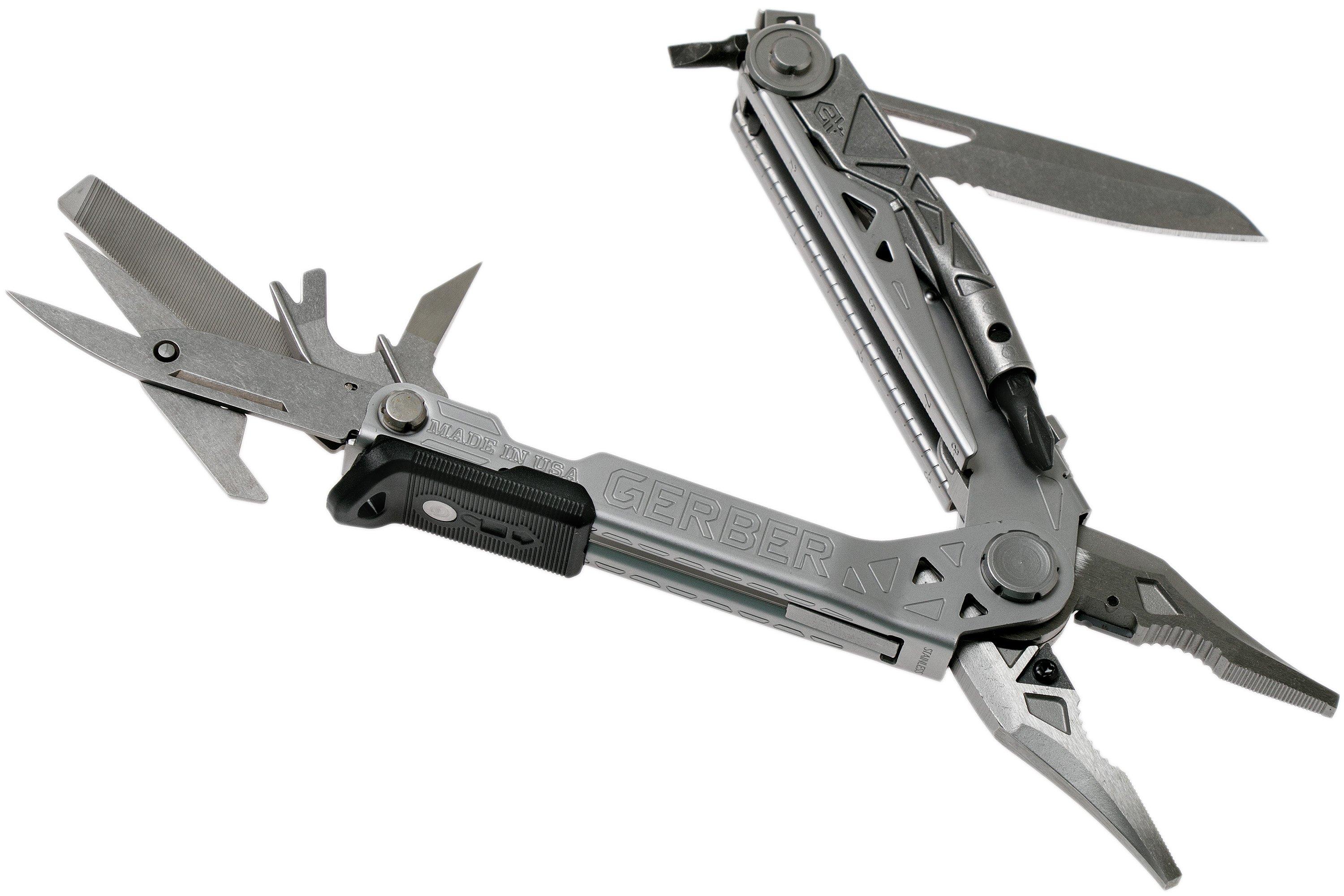 Gerber Center-Drive Plus Multitool, Lederetui und Bitset 30-001599 ...
