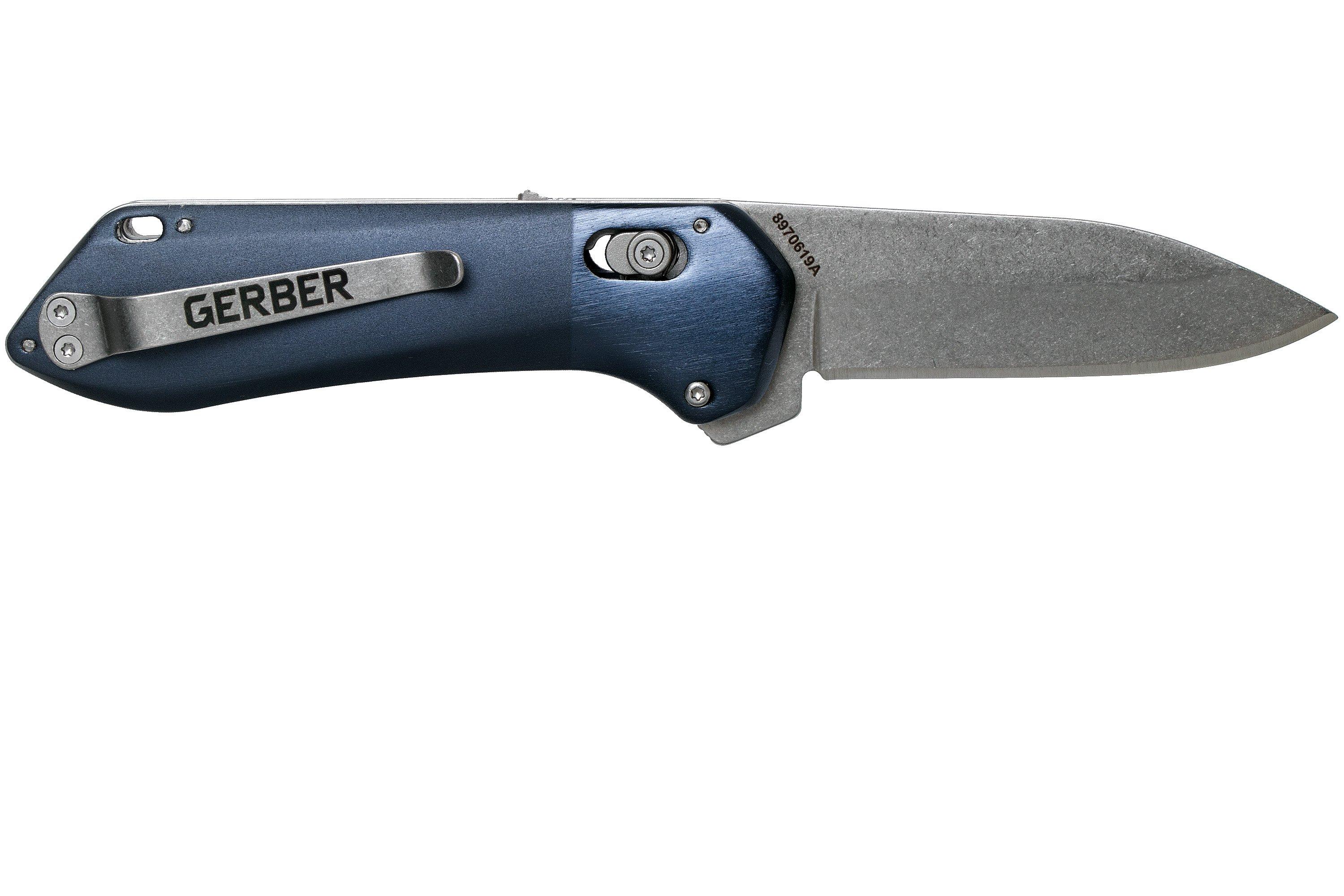 Gerber Highbrow Compact Blue 30-001681 navaja | Compras con ventajas en ...