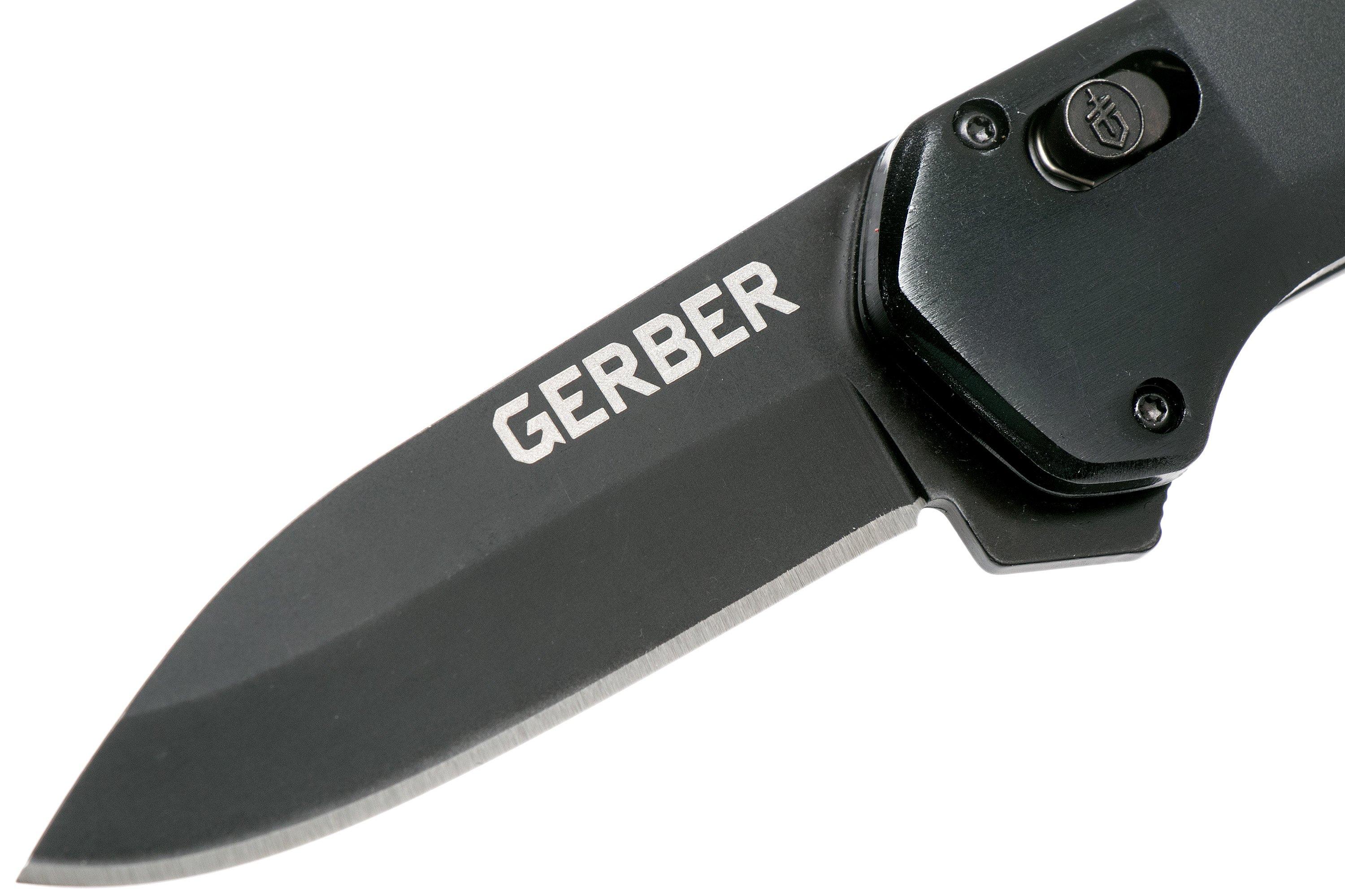 Gerber Highbrow Compact Onyx 30-001683 couteau de poche | Achetez à ...