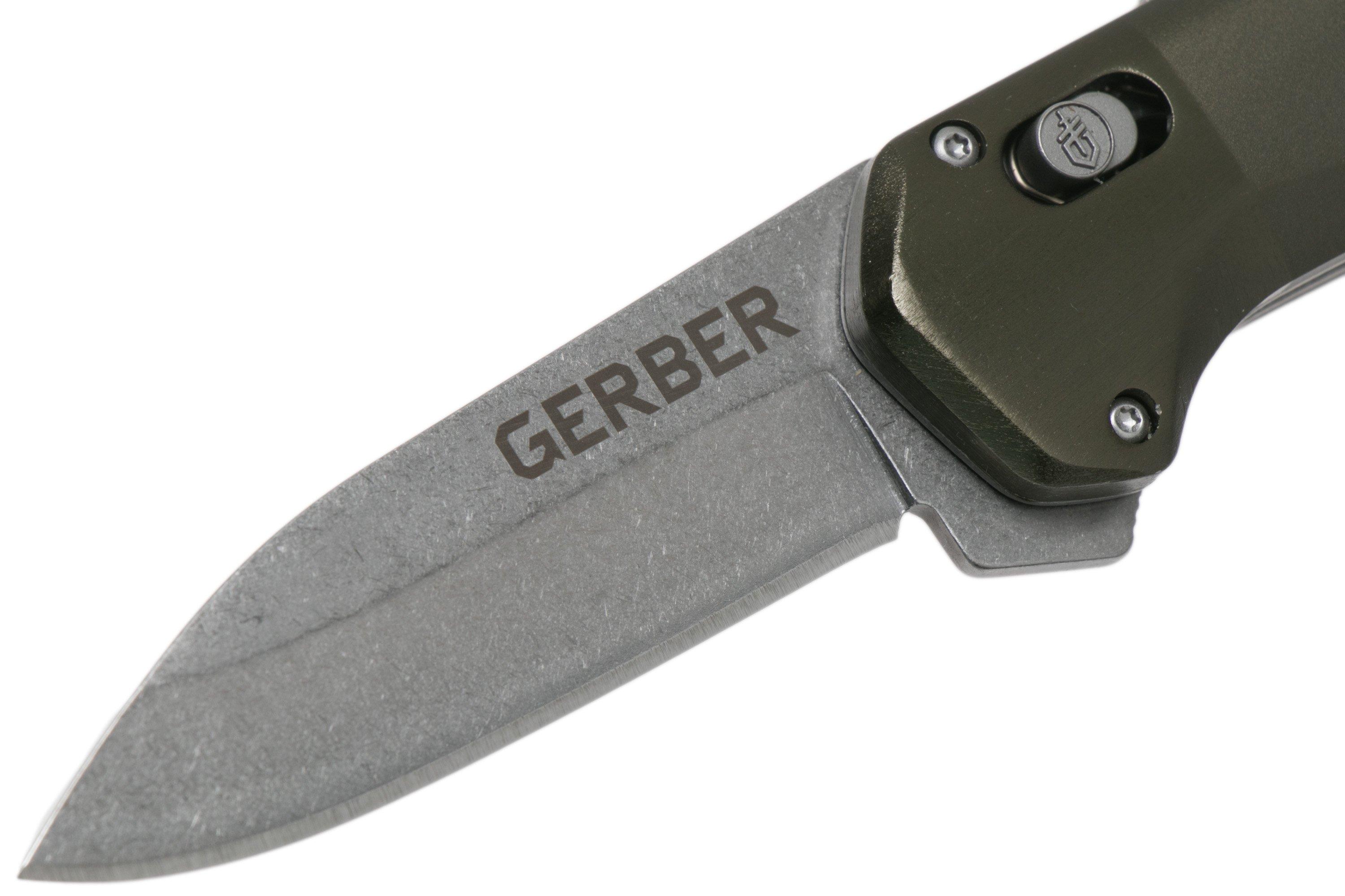 Gerber Highbrow Compact Green 30-001686 zakmes | Voordelig kopen bij ...